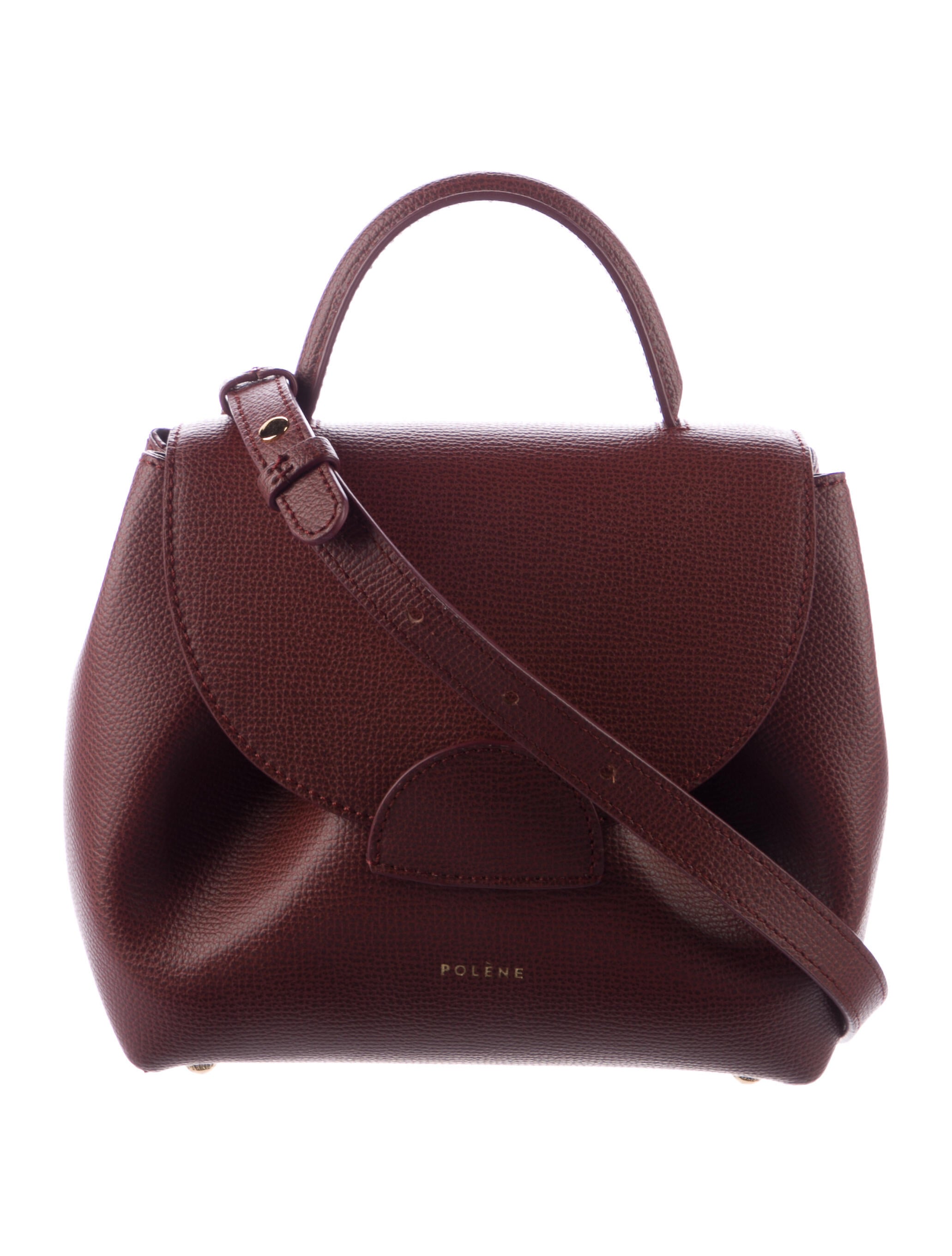 Polène Numéro Un - Brown Handle Bags, Handbags - WPLNE21034 | The RealReal