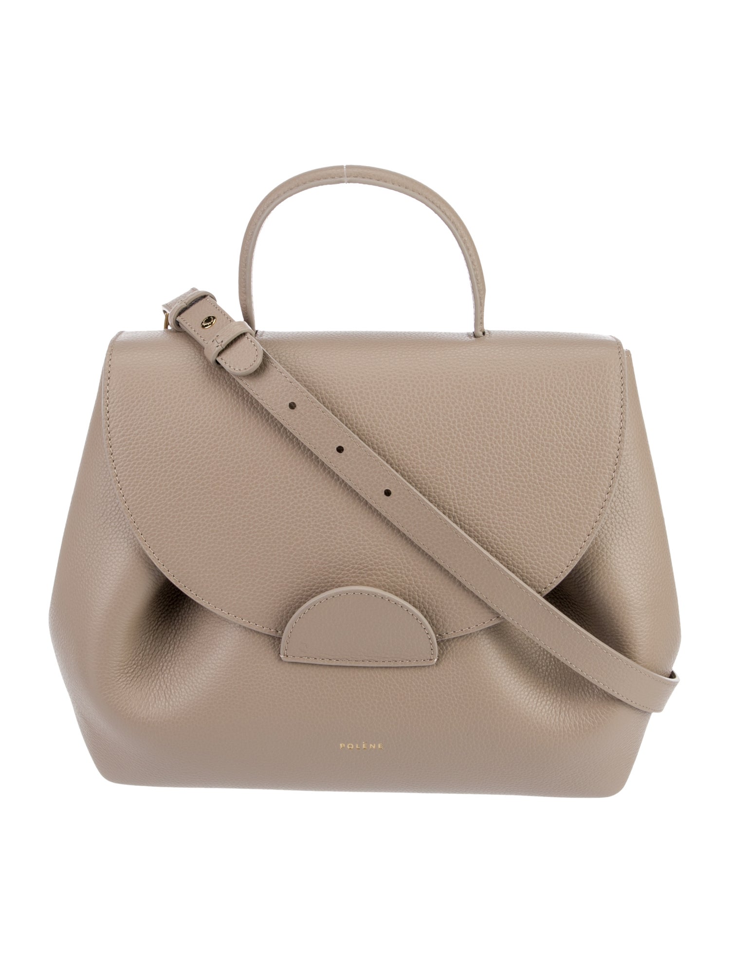 Polène Numéro Un Handle Bag - Black Handle Bags, Handbags - WPLNE21624 ...