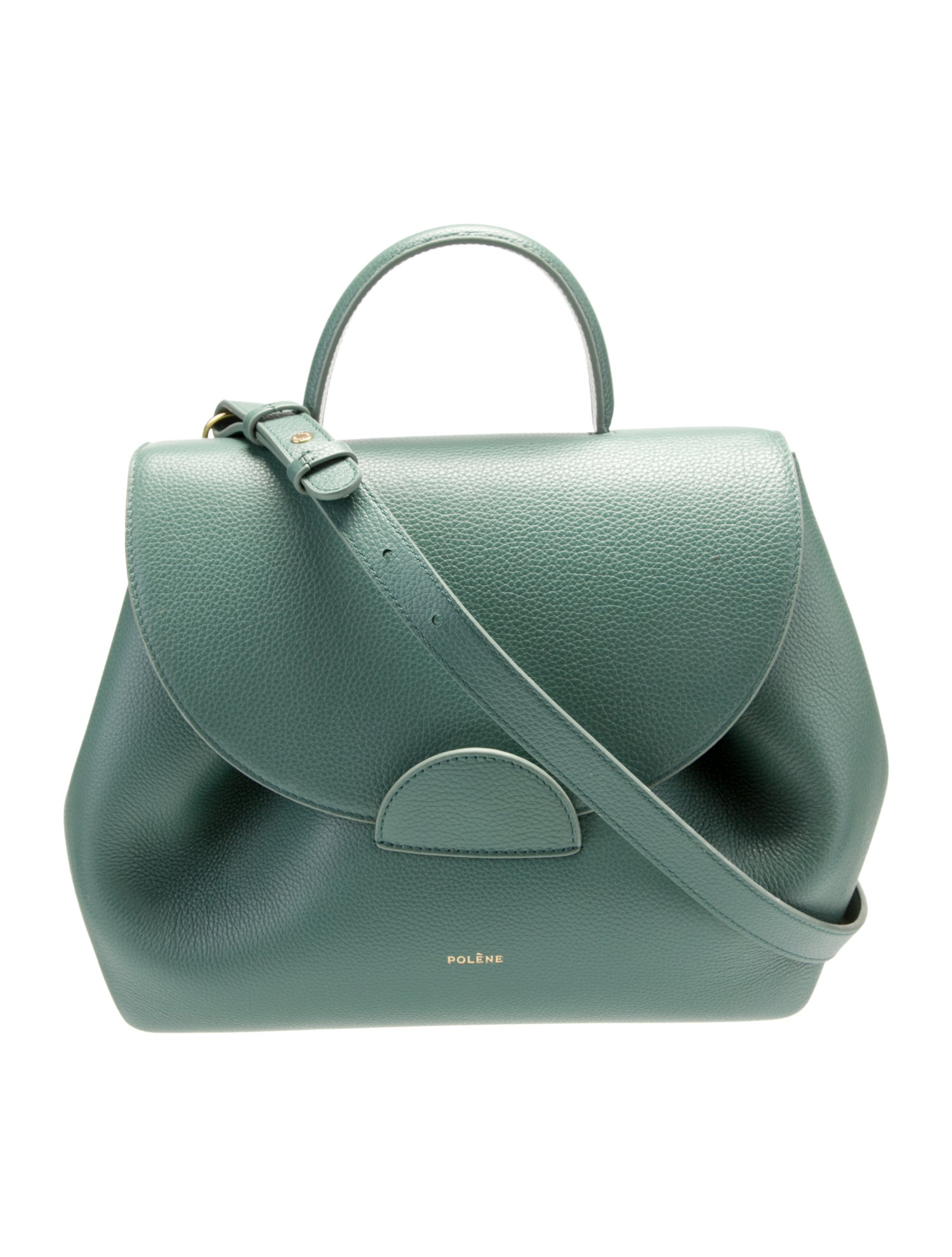 Polène Leather Handle Bag - Green Handle Bags, Handbags - WPLNE21831 ...
