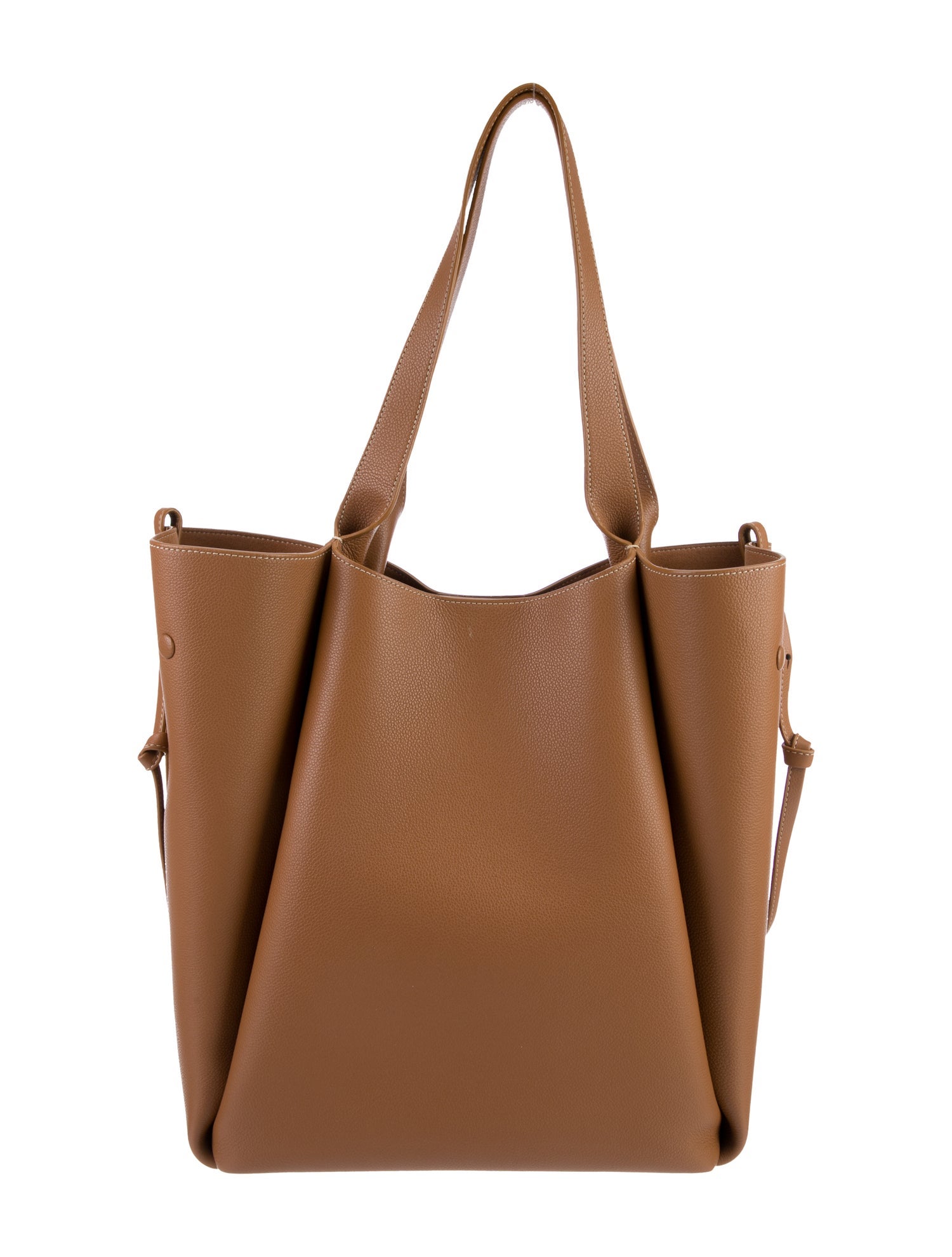 Polène Le Cabas Tote Bag - Brown Totes, Handbags - WPLNE21855 | The ...