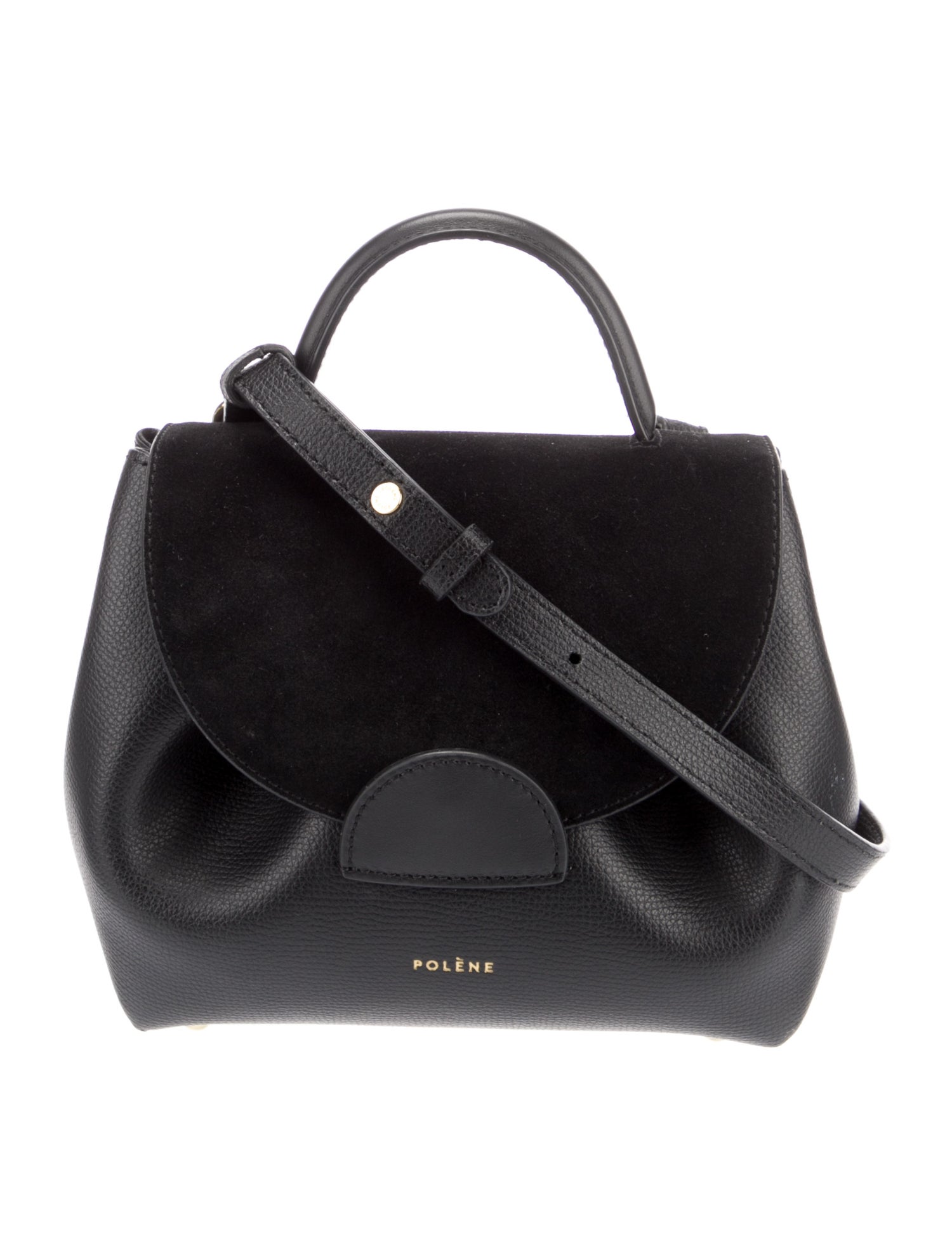 Polène Polène Numéro Un Nano Crossbody Bag - Black Crossbody Bags ...