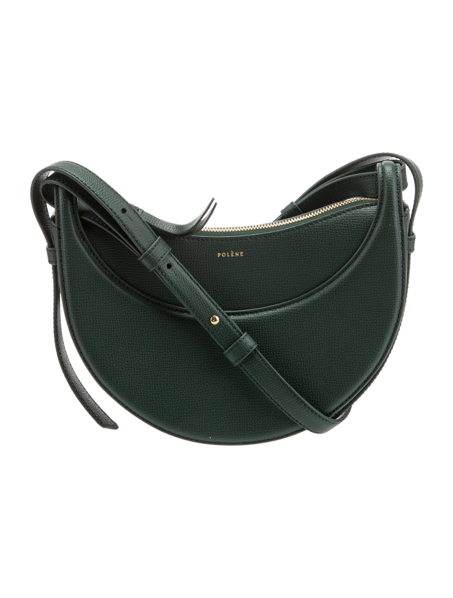Polène Numéro Dix Leather Crossbody Bag - Neutrals Crossbody Bags ...