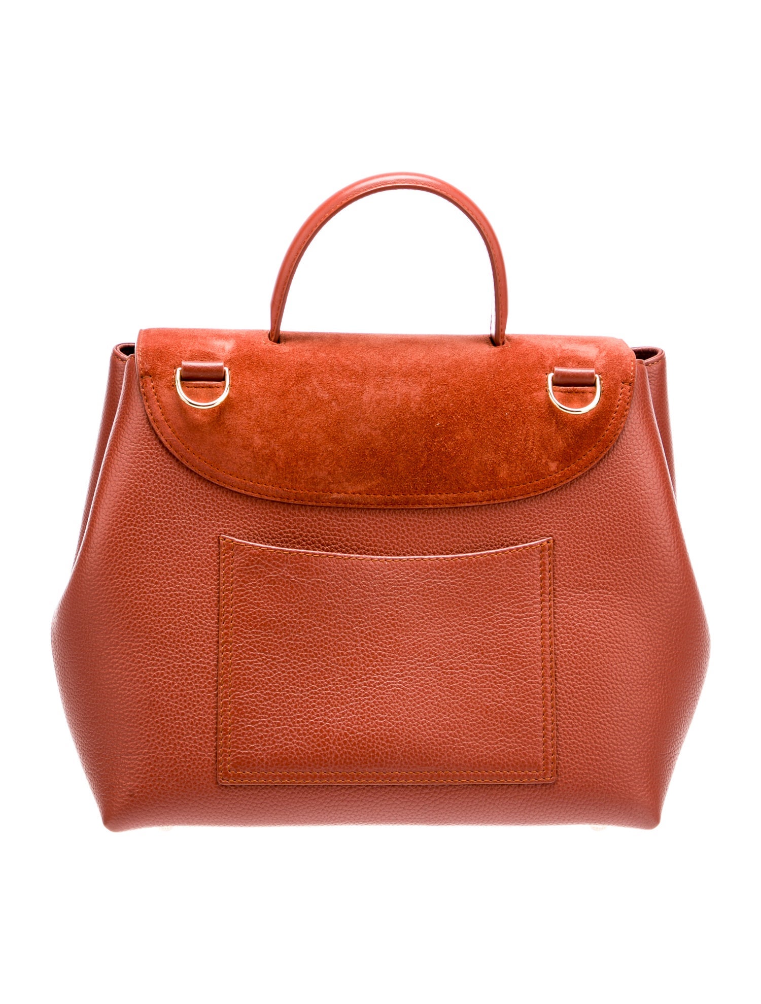 Polène Leather Handle Bag - Brown Handle Bags, Handbags - WPLNE22016 ...