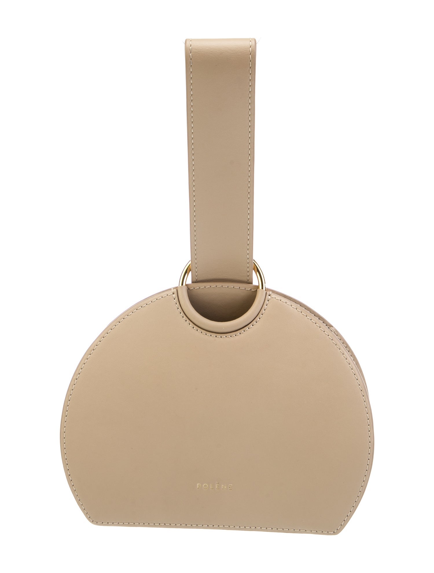 Polène Leather Evening Bag - Neutrals Mini Bags, Handbags - WPLNE22278 ...