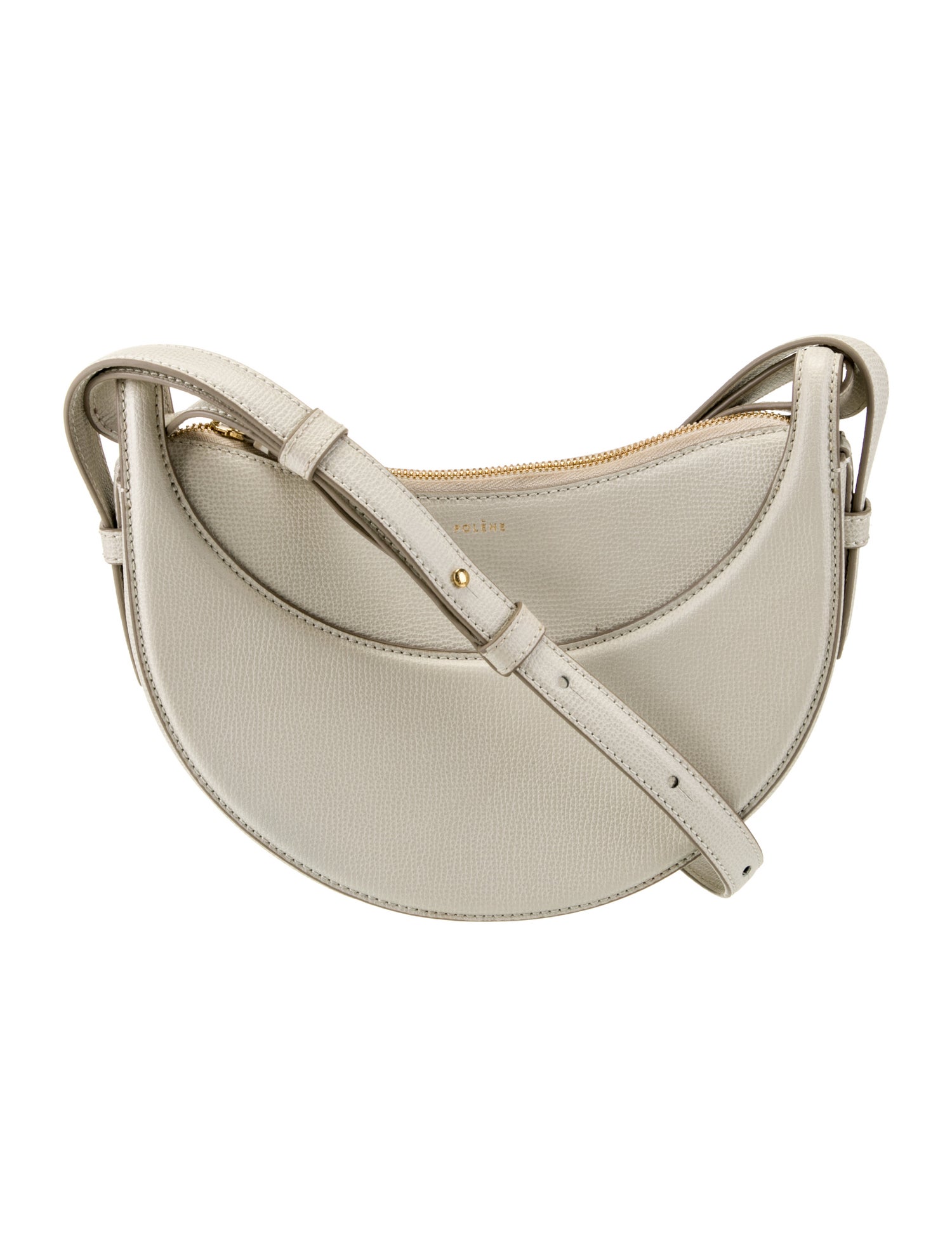 Polène Leather Hobo - Green Shoulder Bags, Handbags - WPLNE23486 | The ...