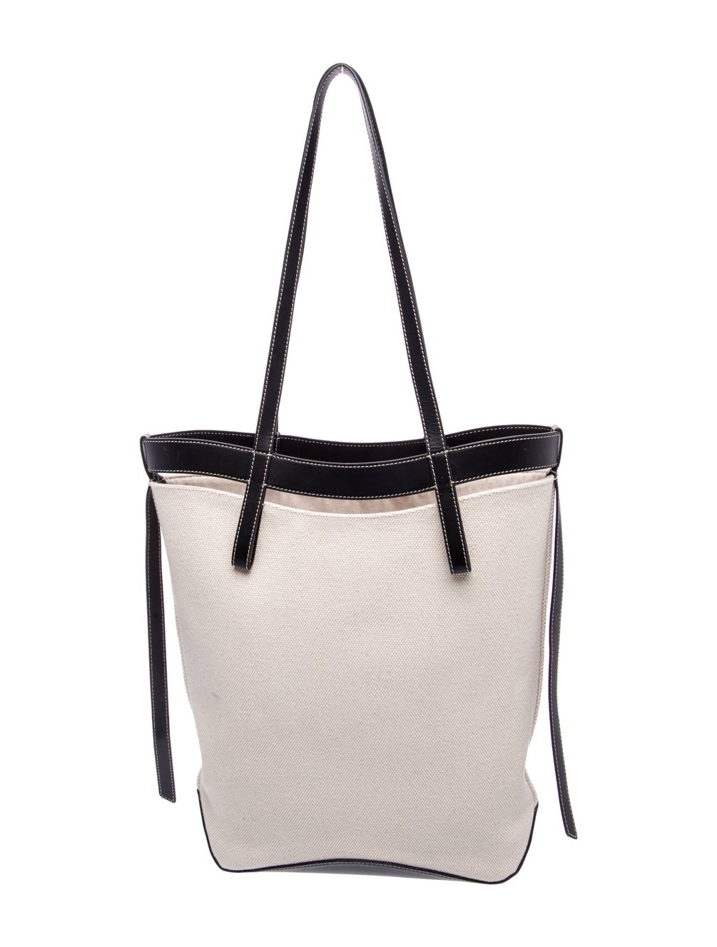 Polène Canvas Tote - Neutrals Totes, Handbags - WPLNE23671 | The RealReal