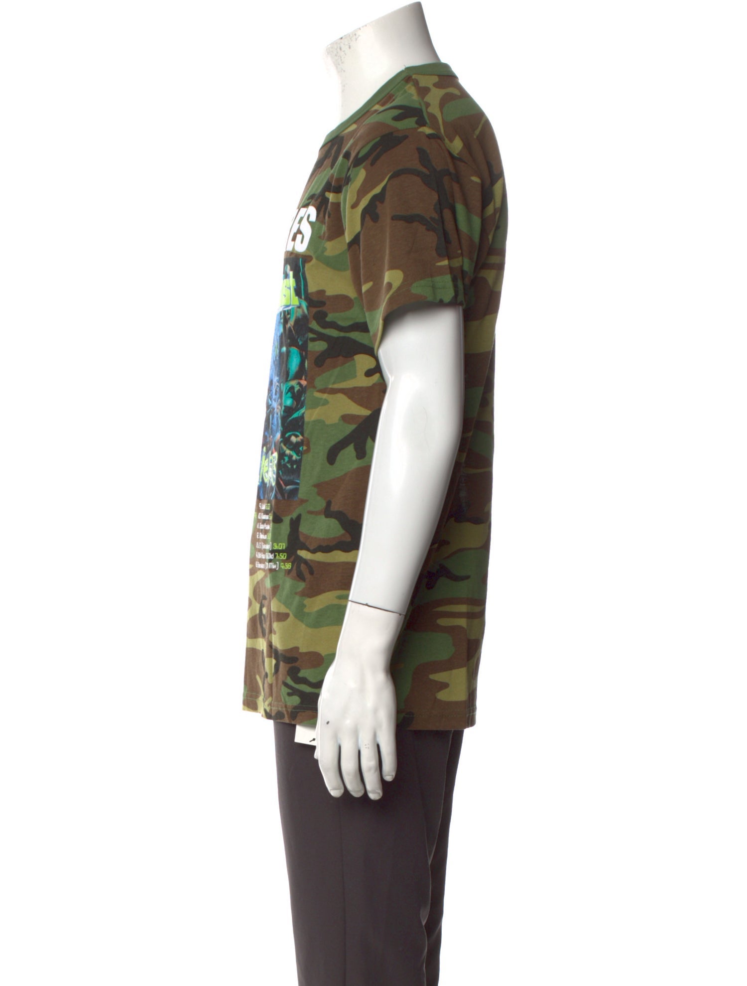 KTZ Printed Crew Neck T-Shirt - Grey T-Shirts, Clothing - WKTZZ20644 ...