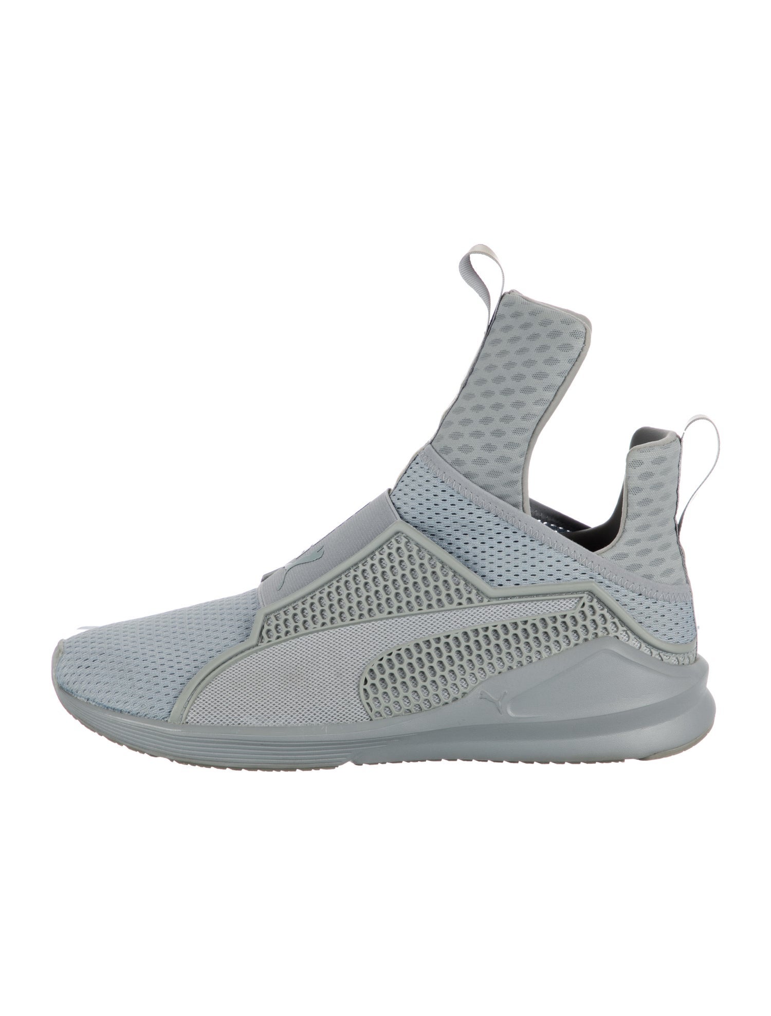Fenty x Puma Mesh Accents Athletic Sneakers - Grey Sneakers, Shoes ...