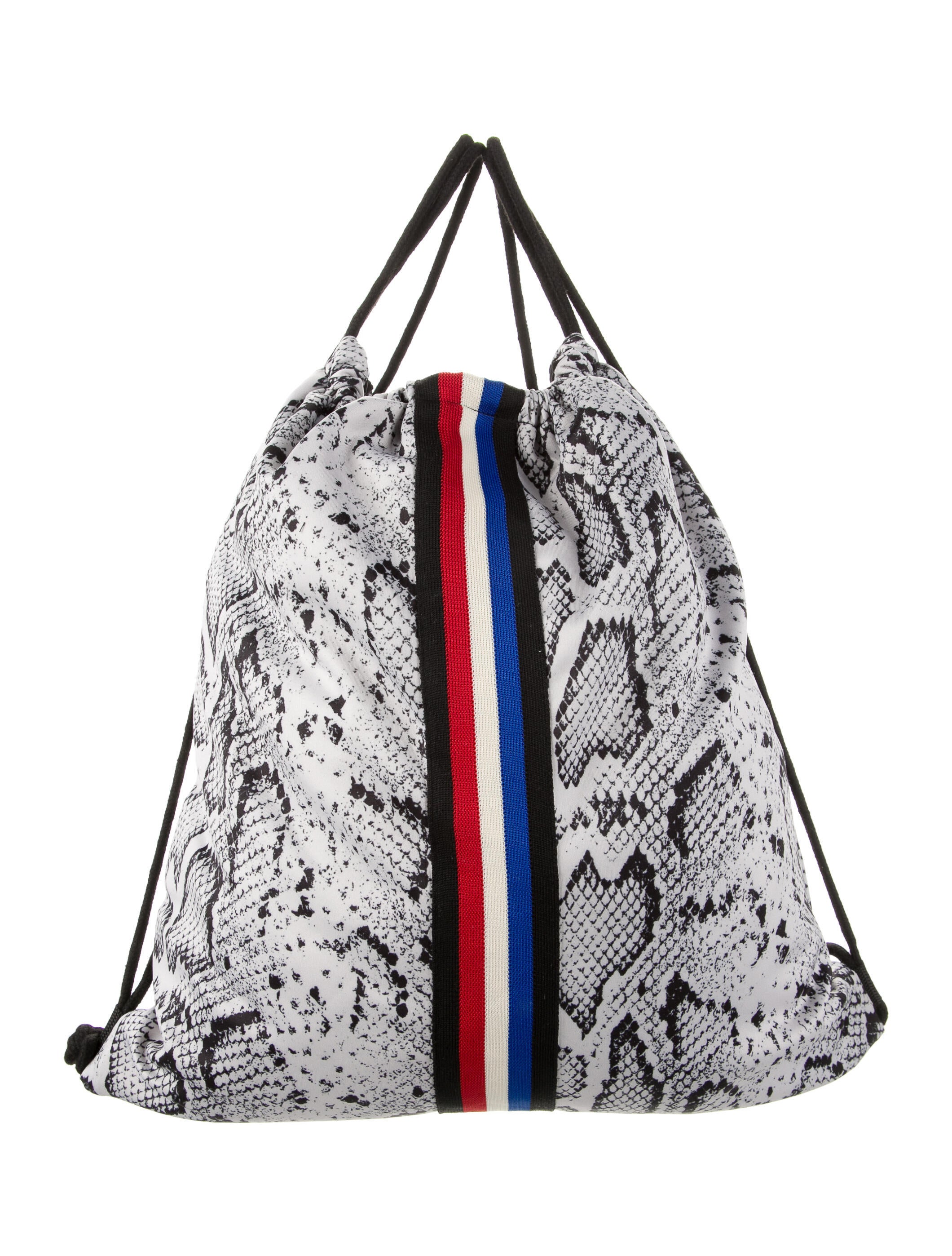 Pam & Gela Snake Print Sack Pack - Neutrals Backpacks, Handbags ...
