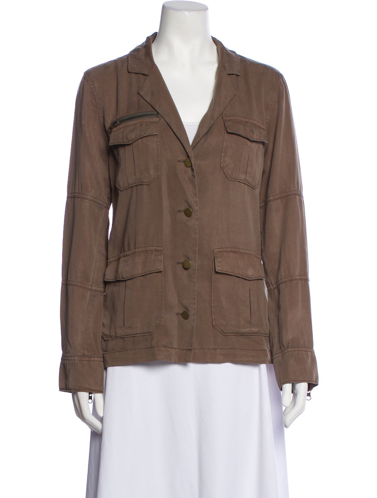 Pam & Gela Utility Jacket - Neutrals Jackets, Clothing - WPMGL27301 ...