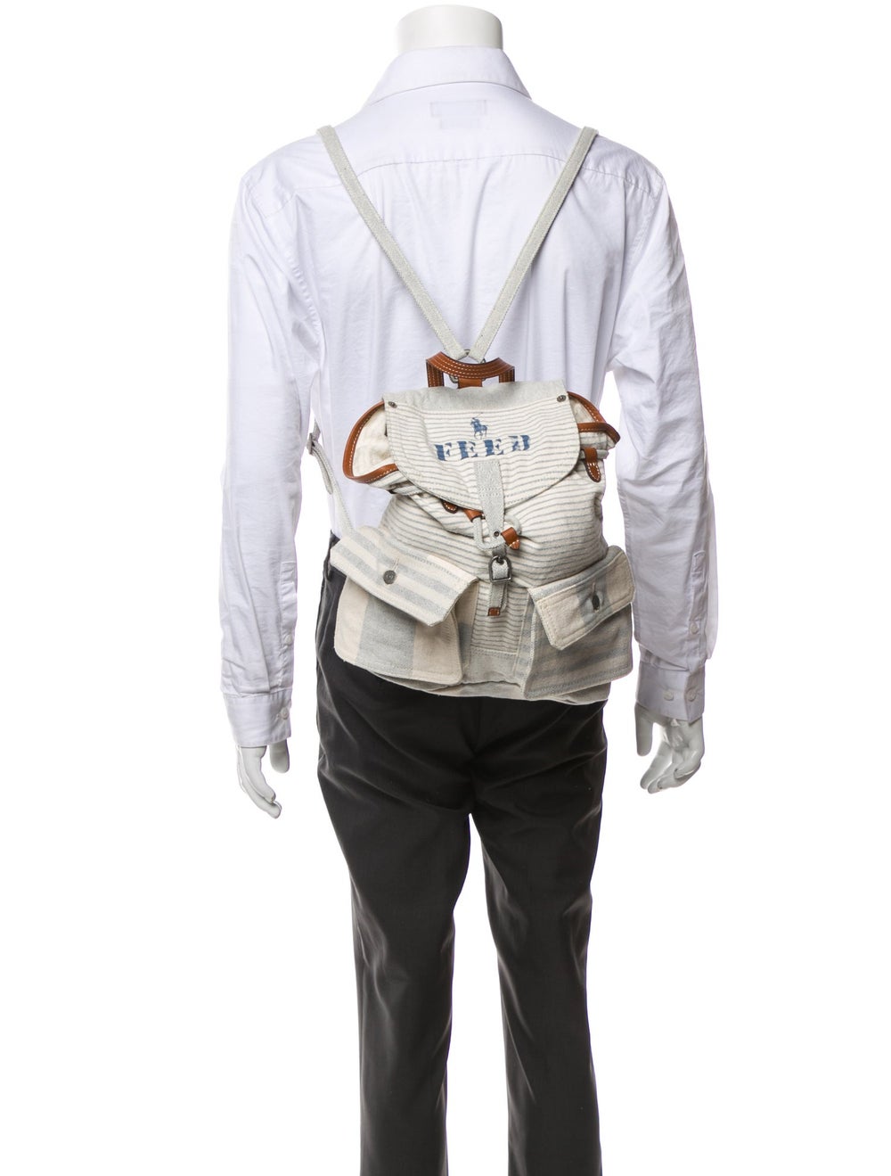 Polo Ralph Lauren x FEED Canvas Backpack - Neutrals Backpacks, Bags ...