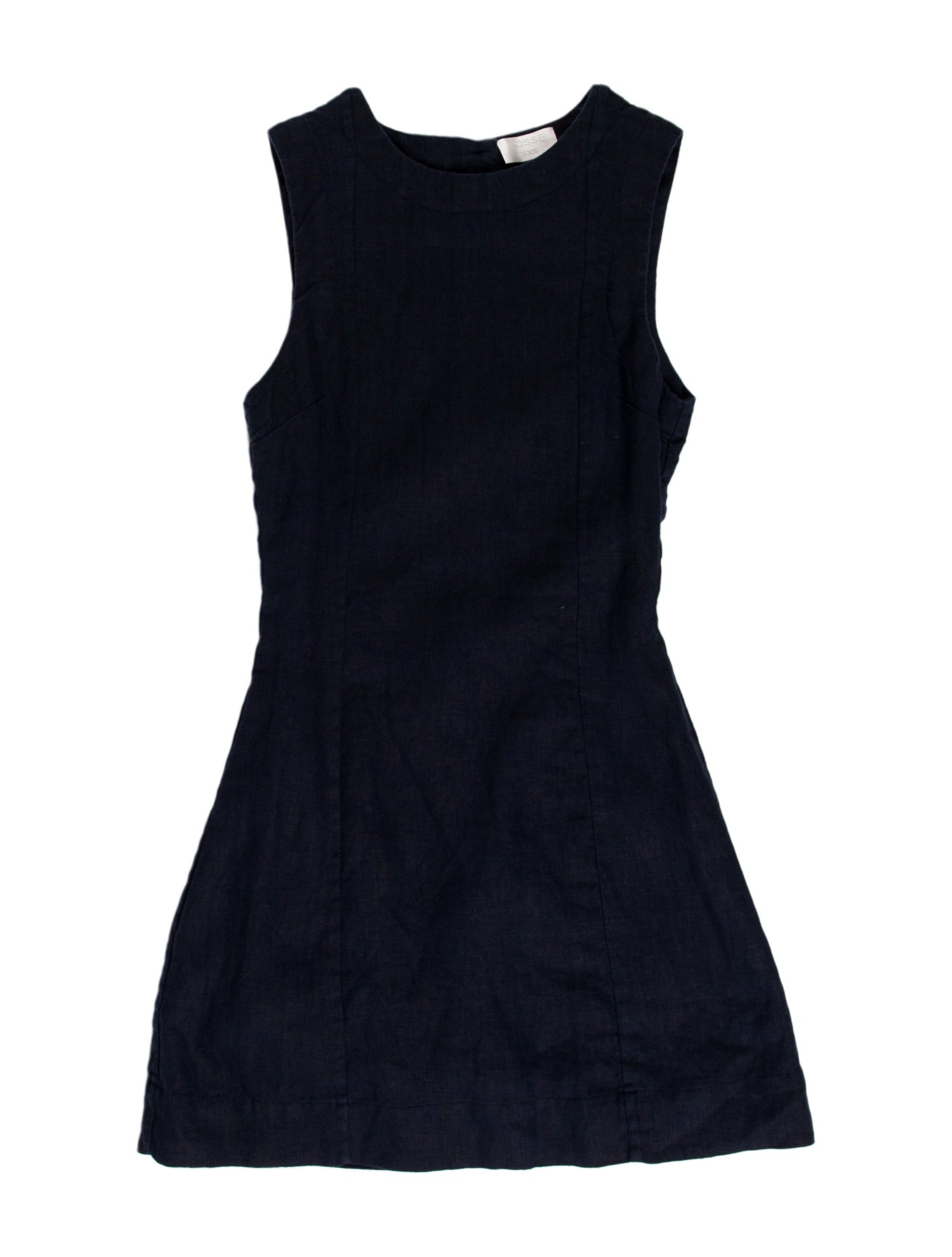Posse Crew Neck Mini Dress - Blue Dresses, Clothing - WPOSS21739 | The ...