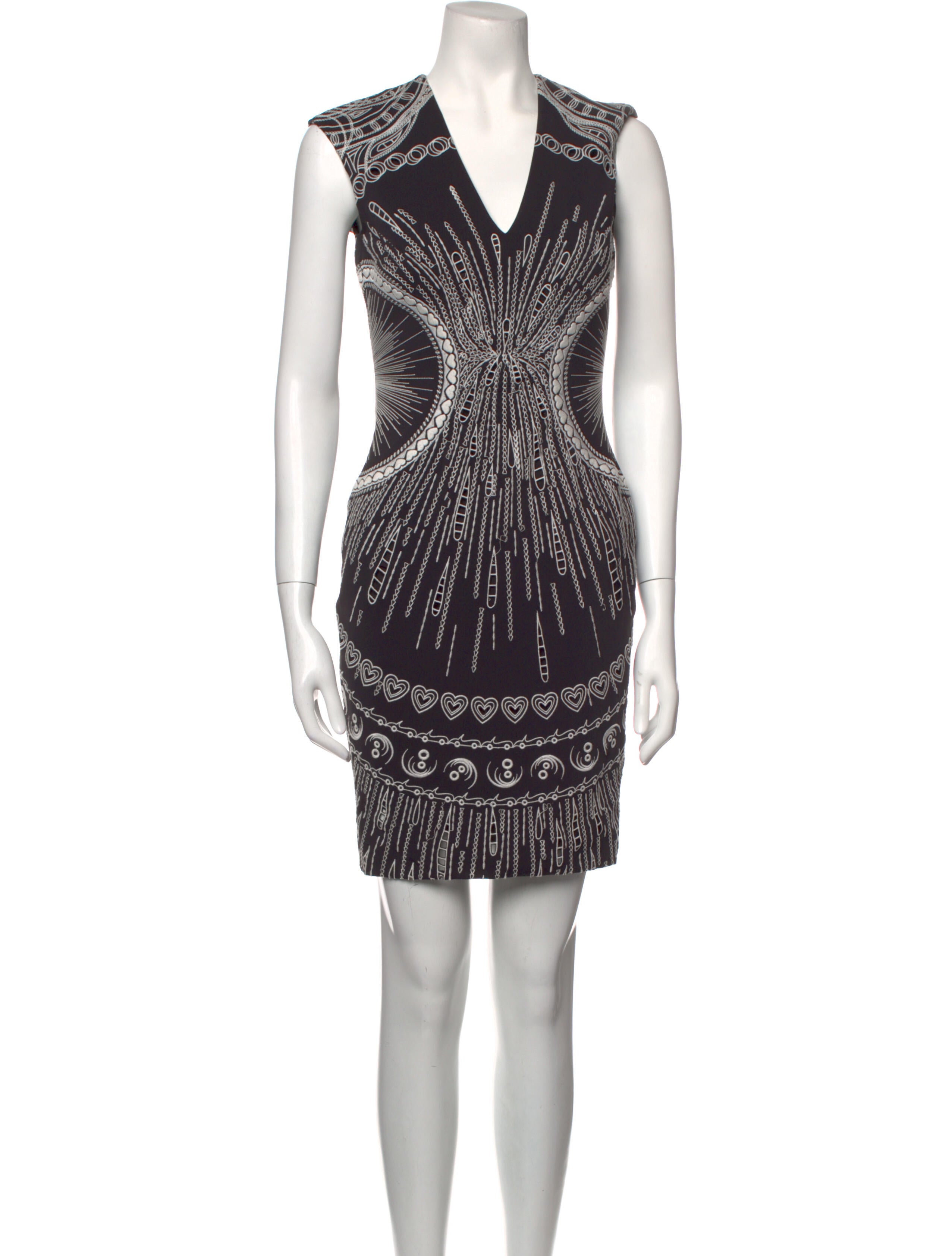 PH5 Printed Mini Dress - Black Dresses, Clothing - WPPH520456 | The ...