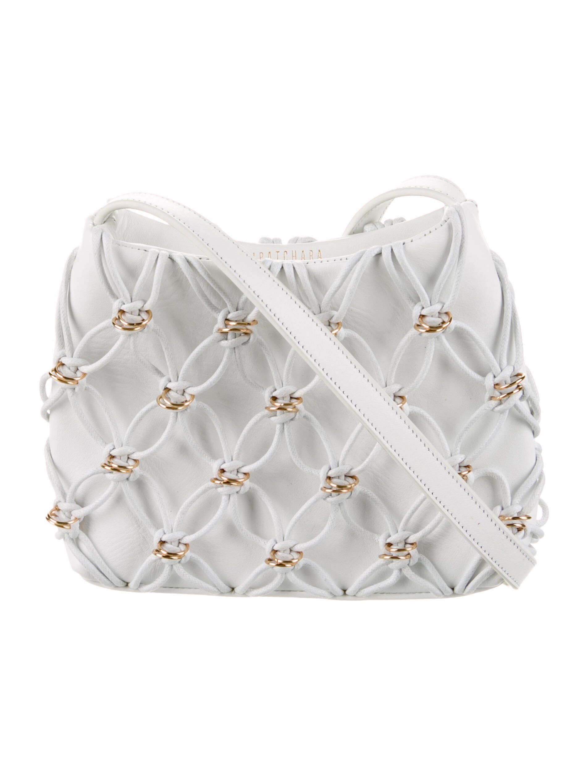 Pipatchara Leather Shoulder Bag - White Shoulder Bags, Handbags ...