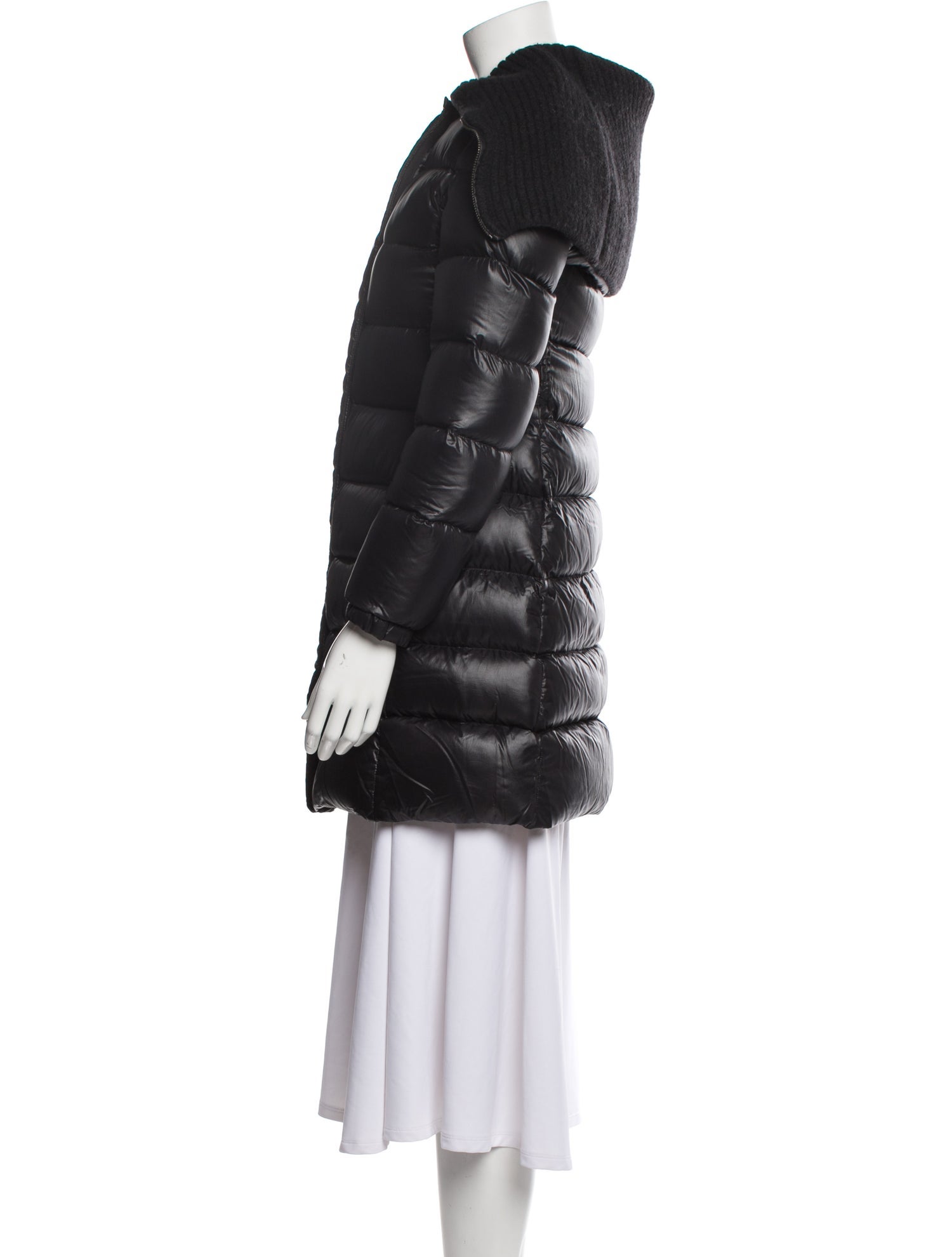 Prada Sport Down Coat - Black Coats, Clothing - WPR122601 | The RealReal