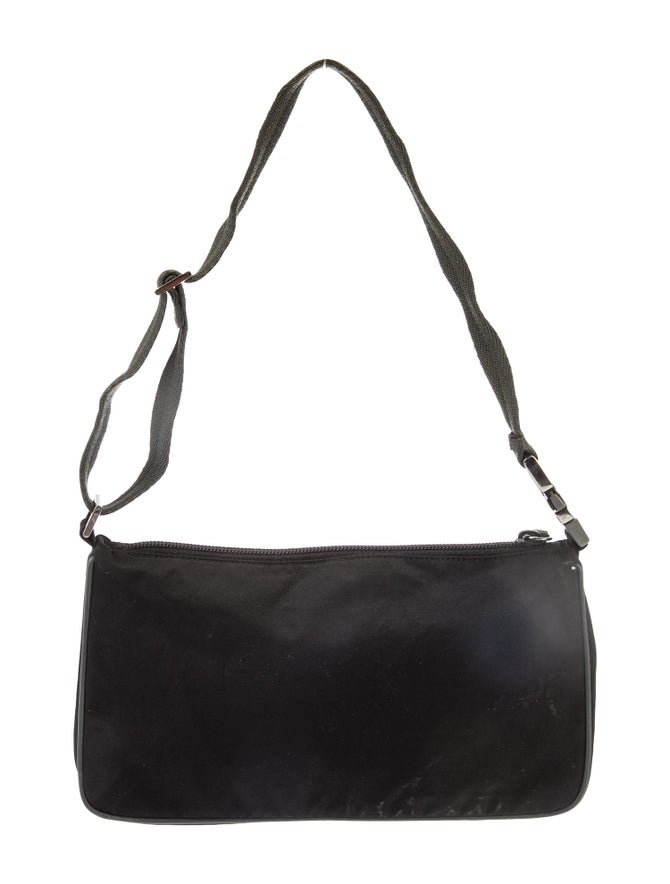 Prada Sport Nylon Shoulder Bag - Black Shoulder Bags, Handbags ...