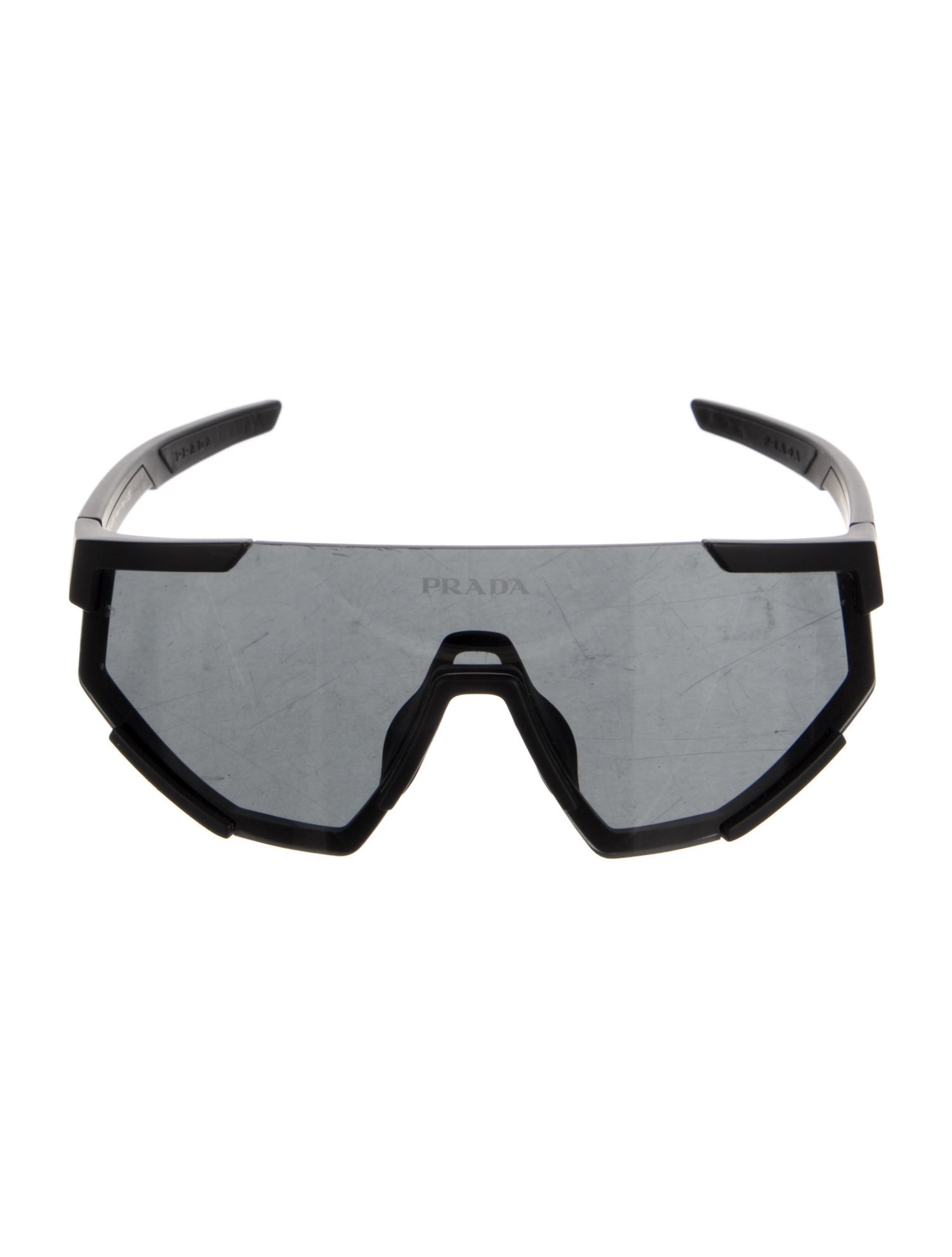 Prada Sport Shield Tinted Sunglasses - White Sunglasses, Accessories ...