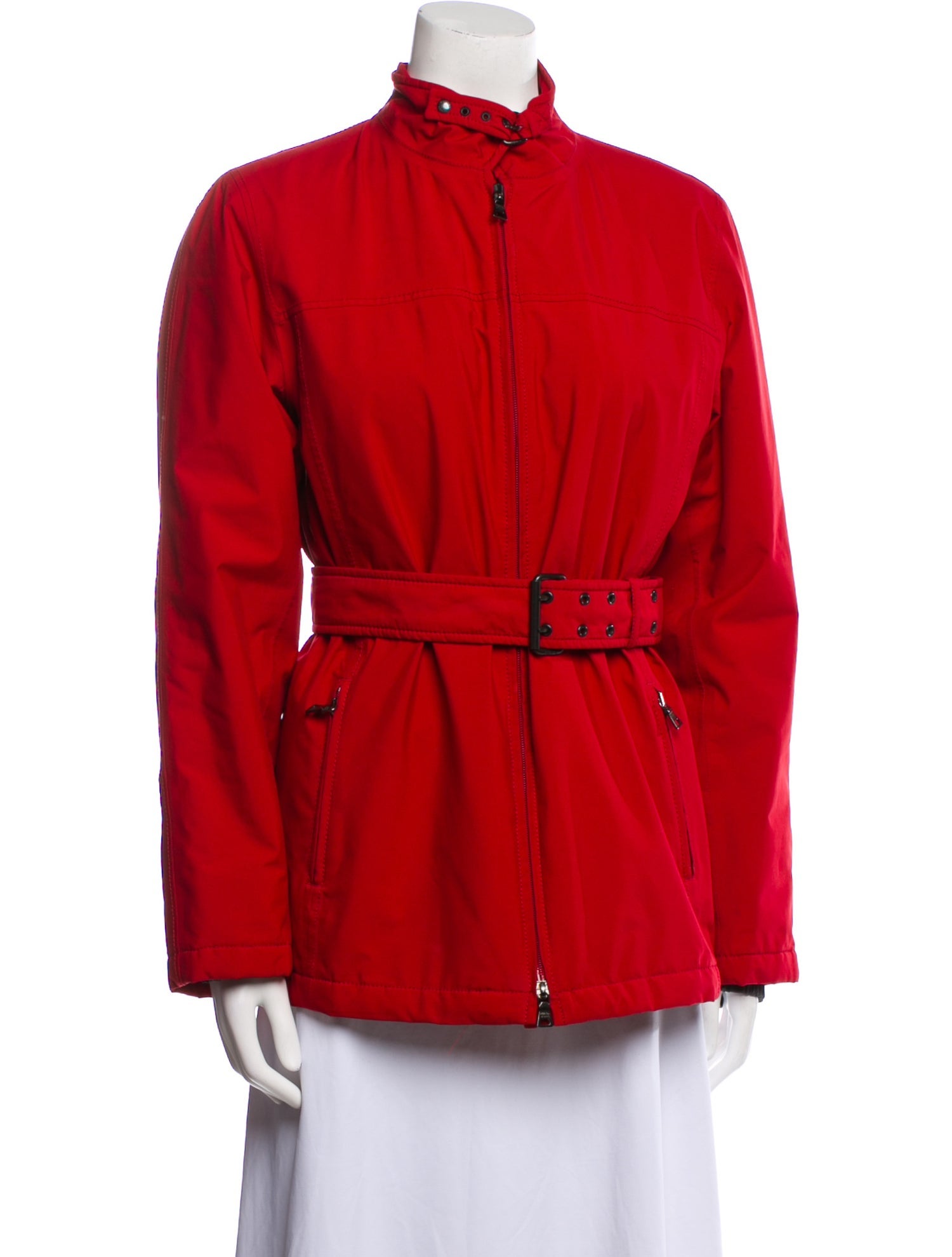 Prada Sport Vintage 2000's Utility Jacket - Red Jackets, Clothing ...