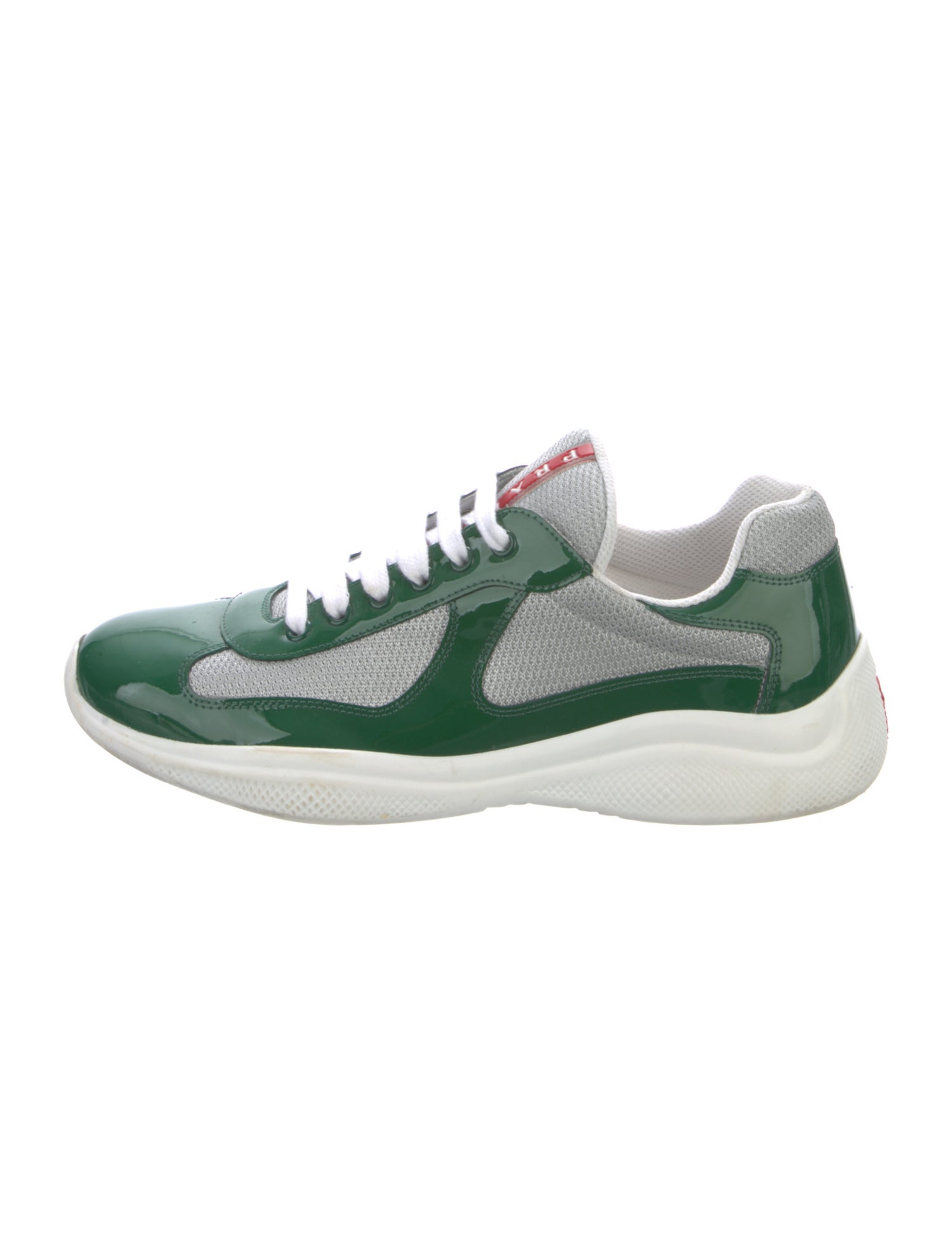 Prada Sport America's Cup Sneakers - Green Sneakers, Shoes - WPR138606 ...