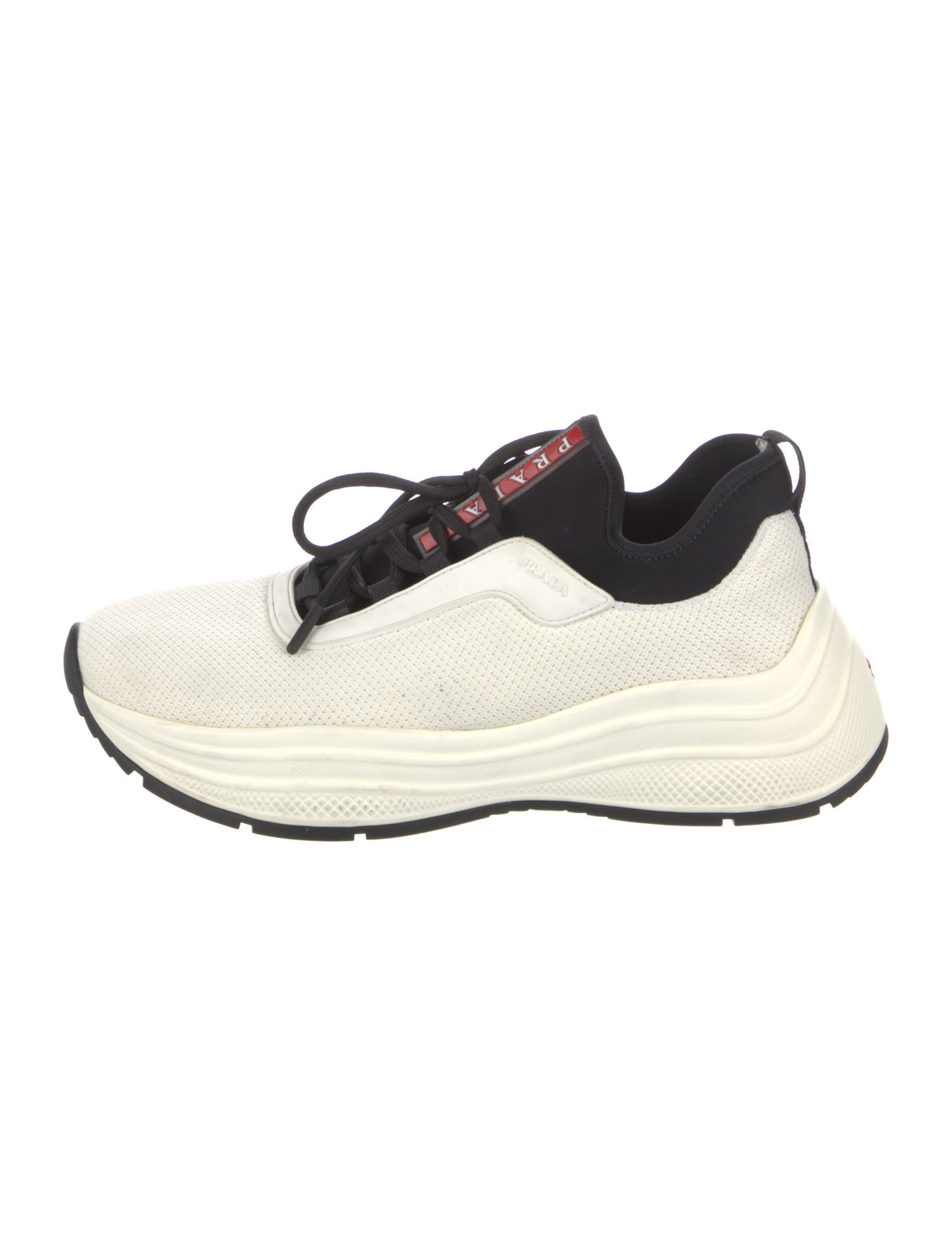 Prada Sport Colorblock Pattern Sneakers - White Sneakers, Shoes ...