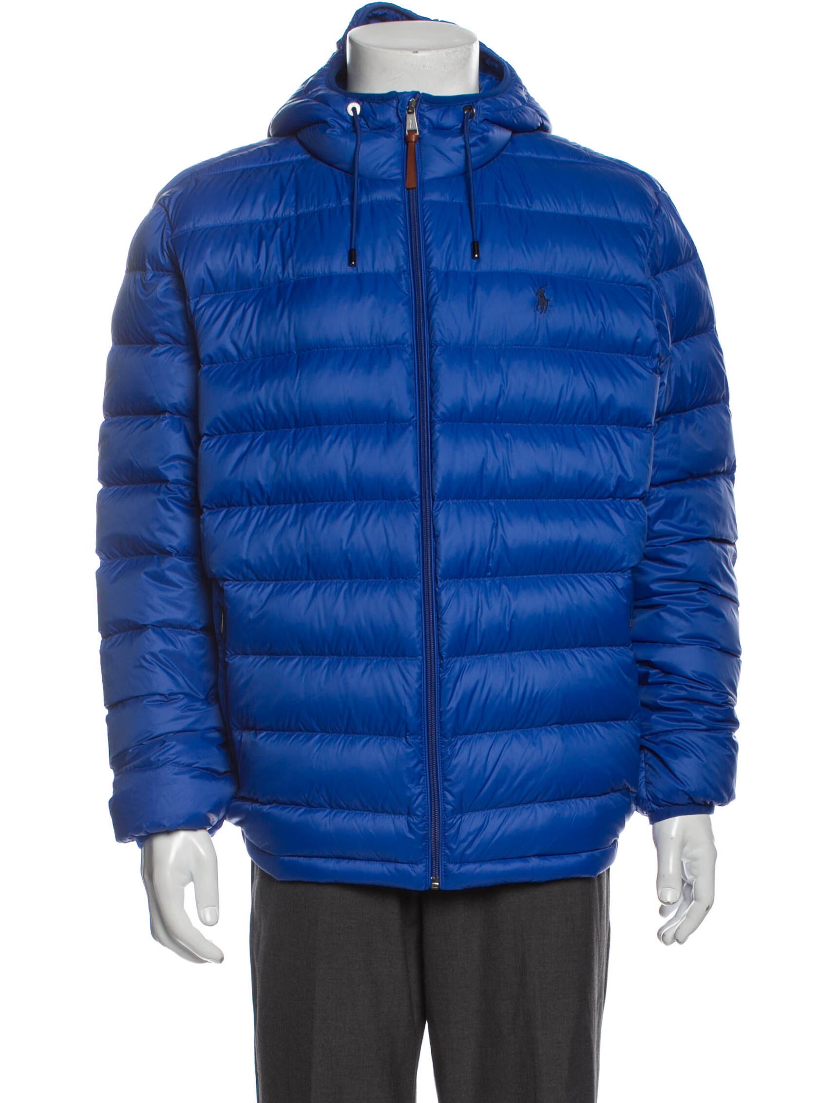 Polo Ralph Lauren Puffer Coat - Blue Outerwear, Clothing - WPRLN64154 ...