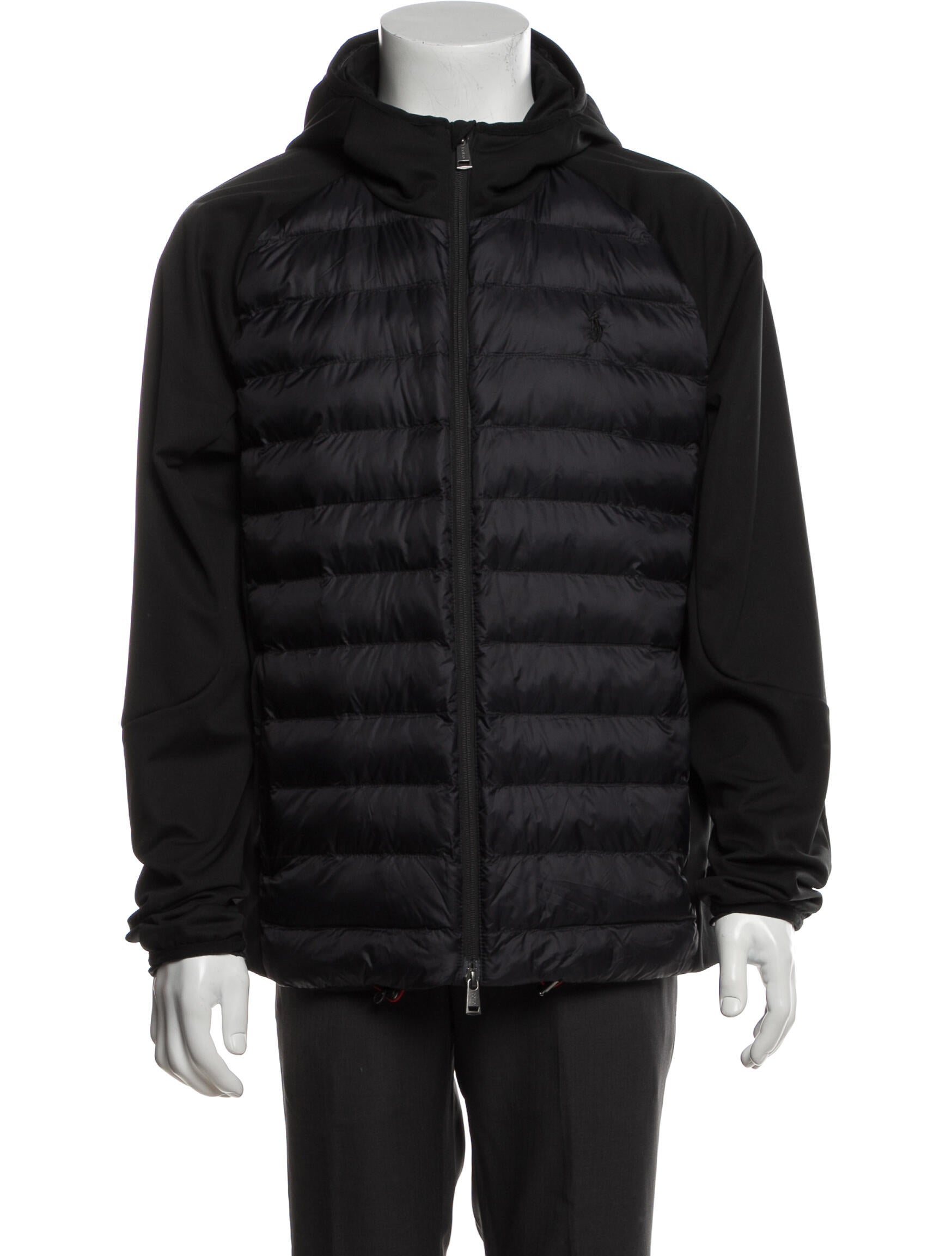 Polo Ralph Lauren Puffer Coat - Black Outerwear, Clothing - WPRLN65257 ...