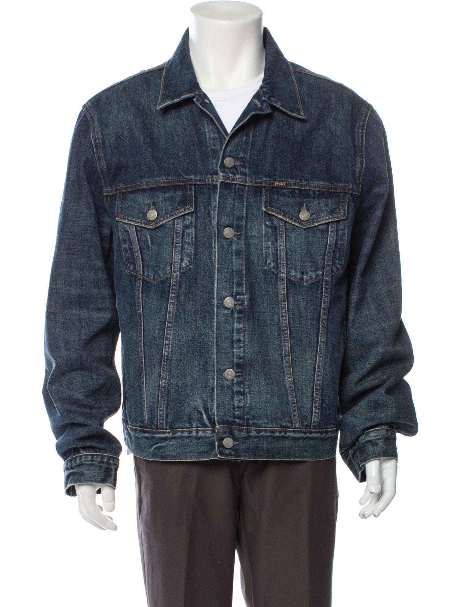 Polo Ralph Lauren Denim Jacket w/ Tags - Blue Outerwear, Clothing ...
