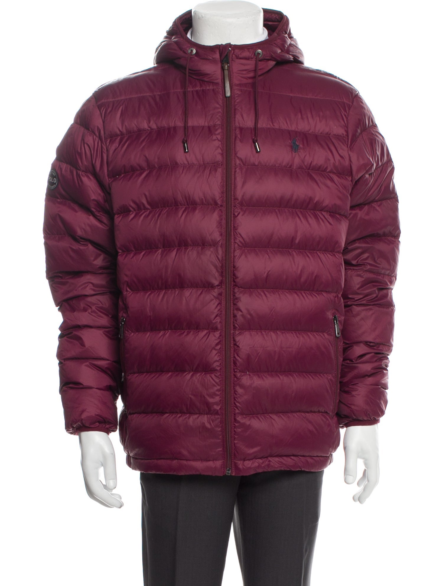 Polo Ralph Lauren Puffer Coat - Burgundy Outerwear, Clothing ...