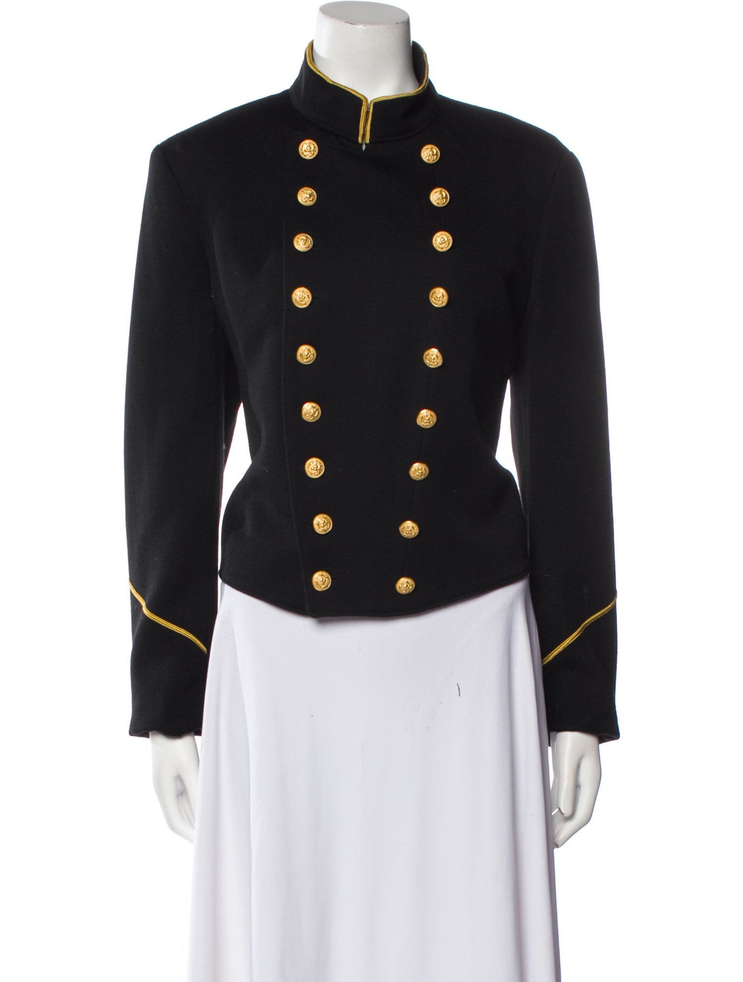 Polo Ralph Lauren Wool Evening Jacket - Black Jackets, Clothing ...