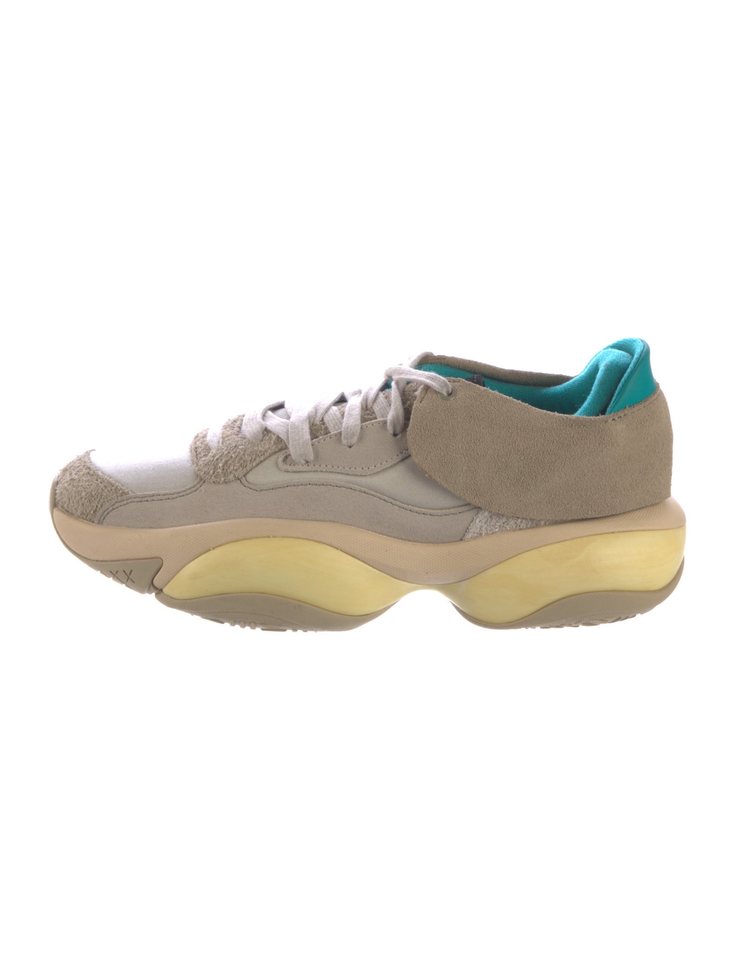 Puma x Rhude Suede Colorblock Pattern Sneakers - Neutrals Sneakers ...