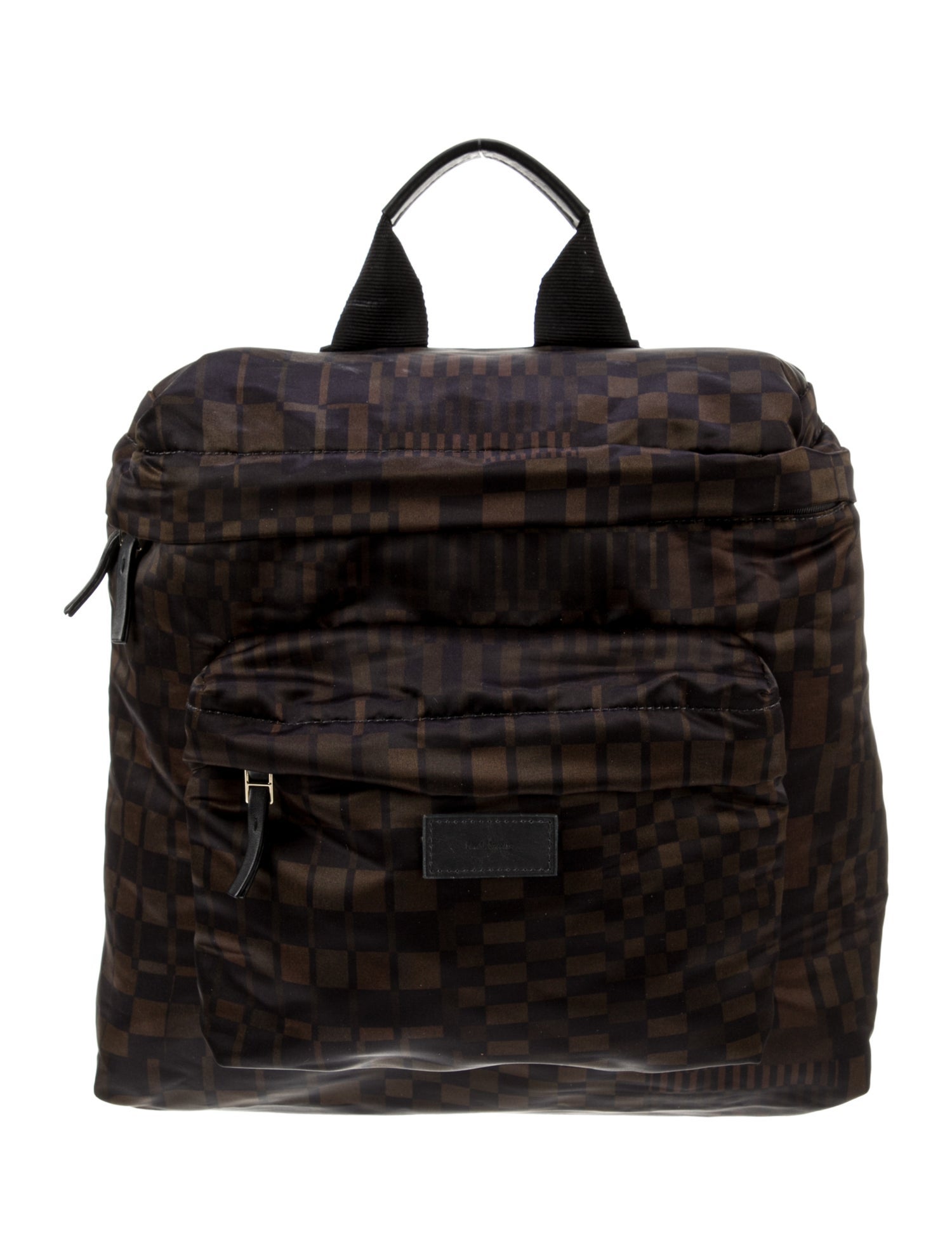 Paul Smith Nylon Patterned Backpack - Green Backpacks, Handbags ...