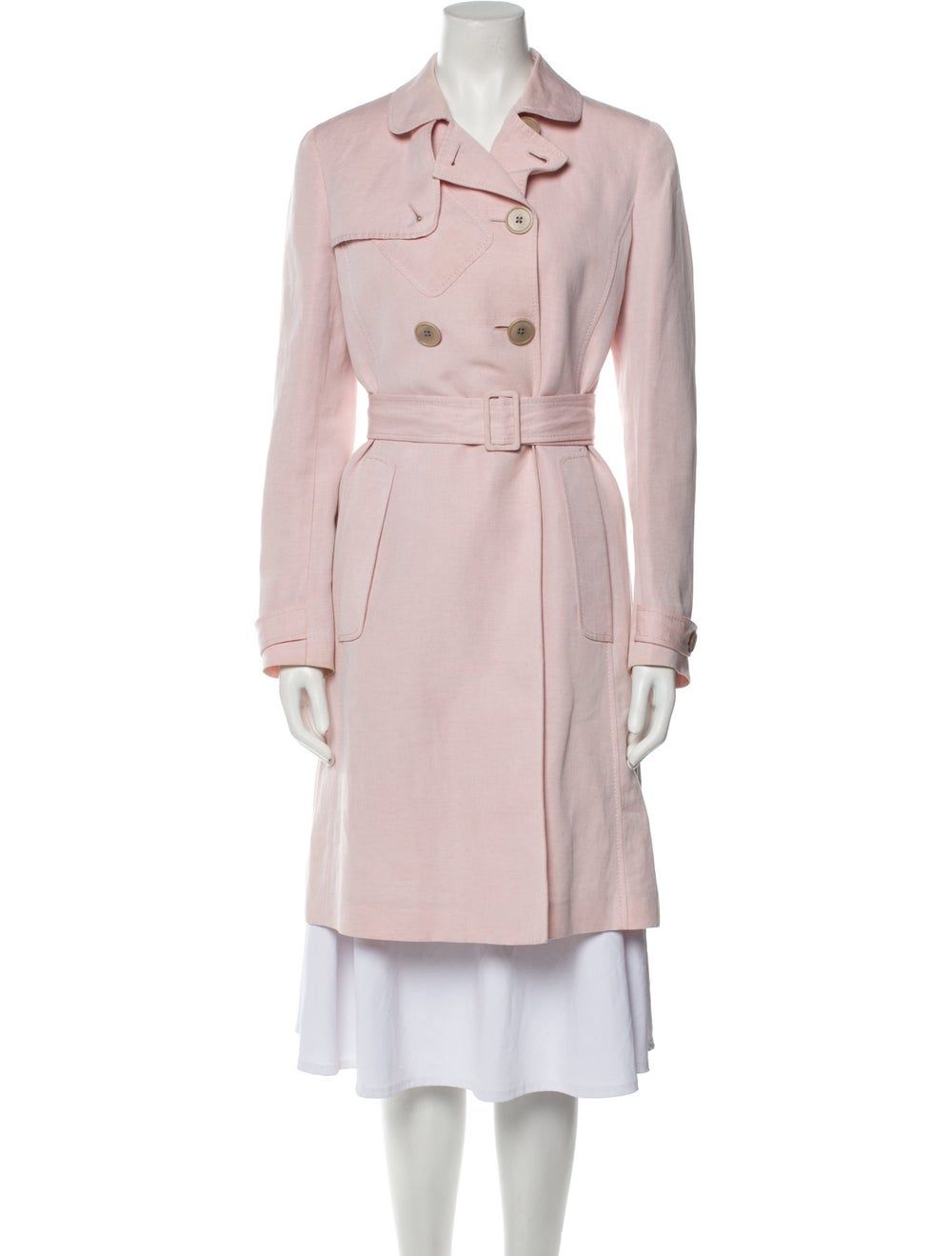 Paul Smith Trench Coat - Pink Coats, Clothing - WPS50703 | The RealReal