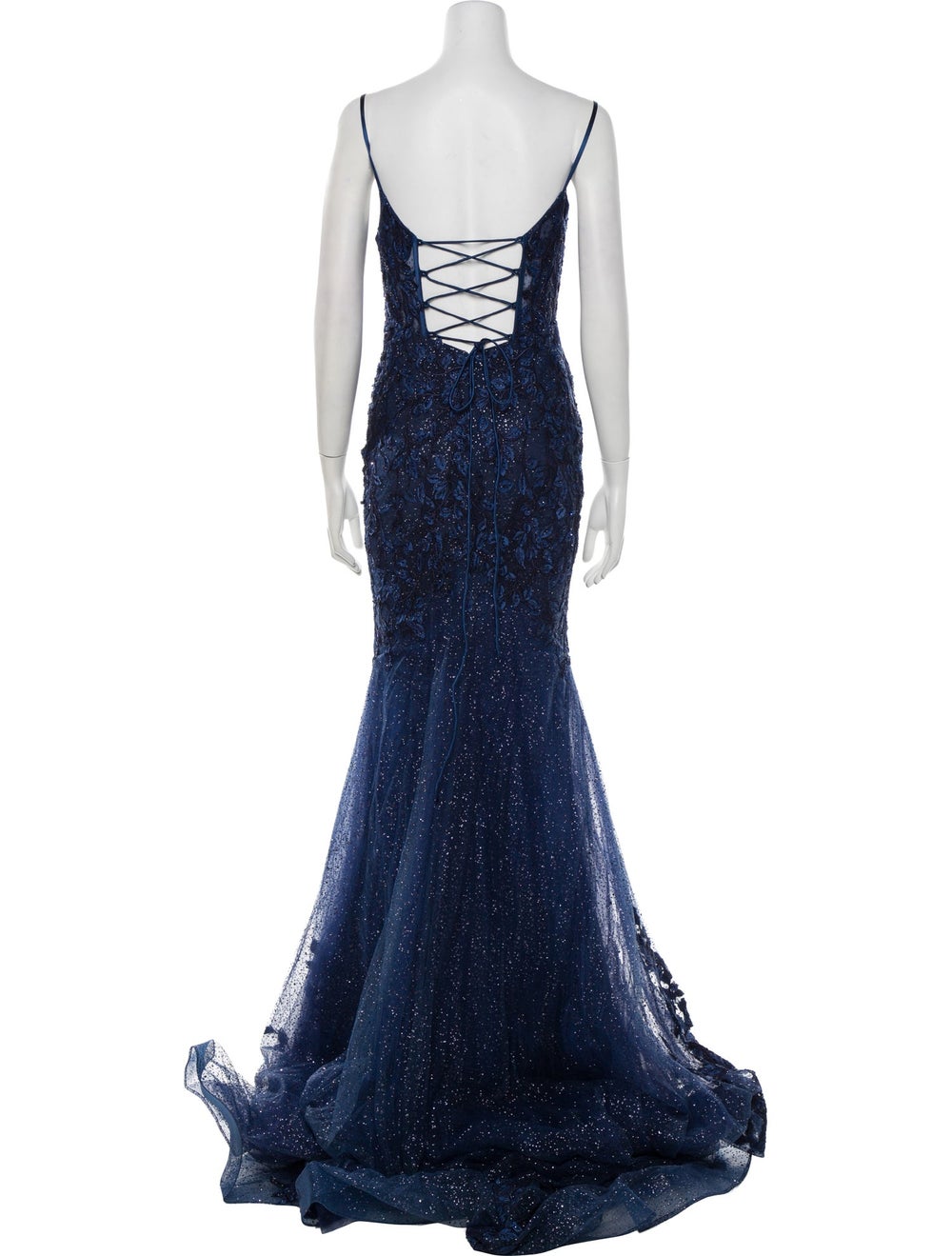 Portia & Scarlett Square Neckline Long Dress w/ Tags - Blue Dresses ...