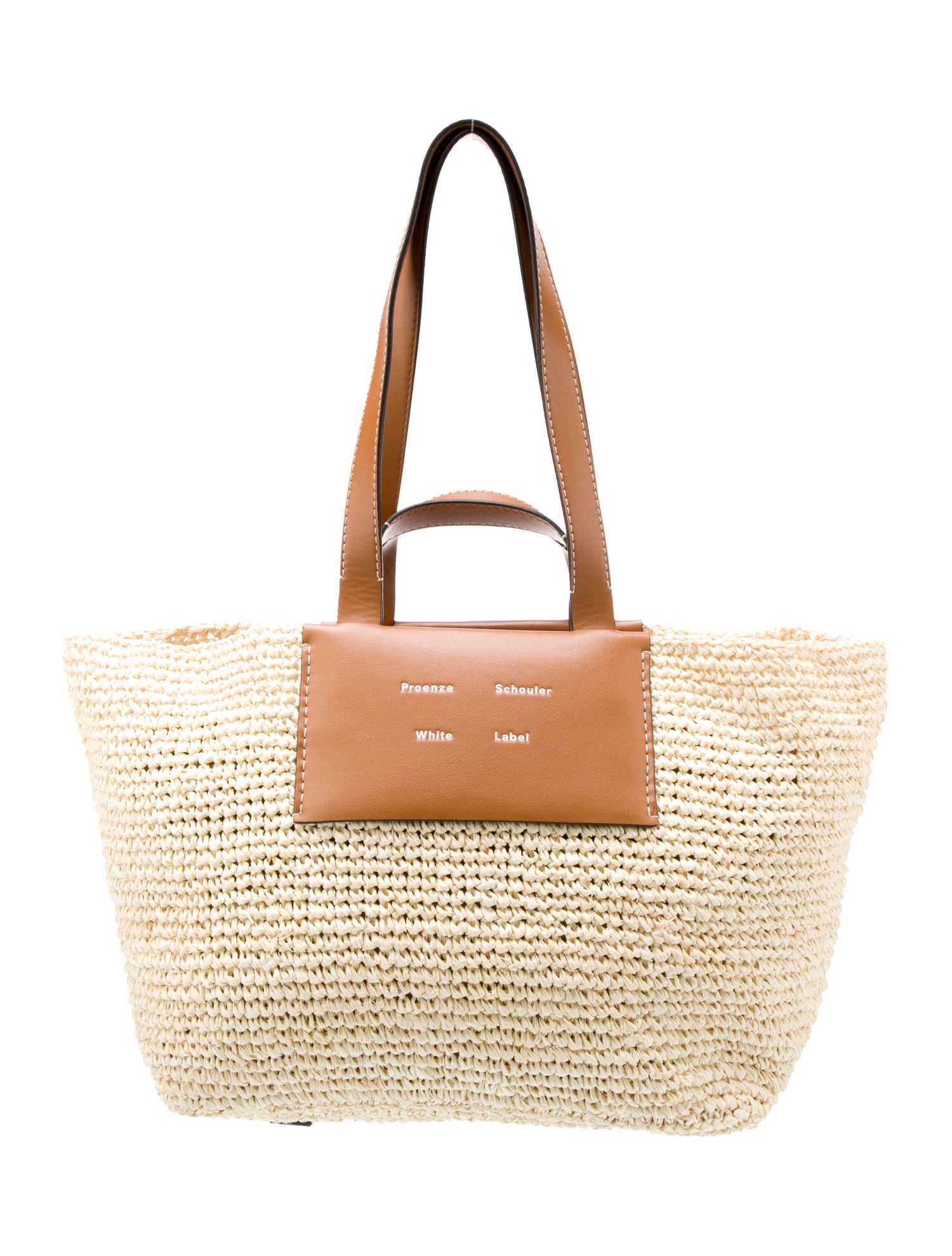 Proenza Schouler White Label Straw Tote - Brown Totes, Handbags ...