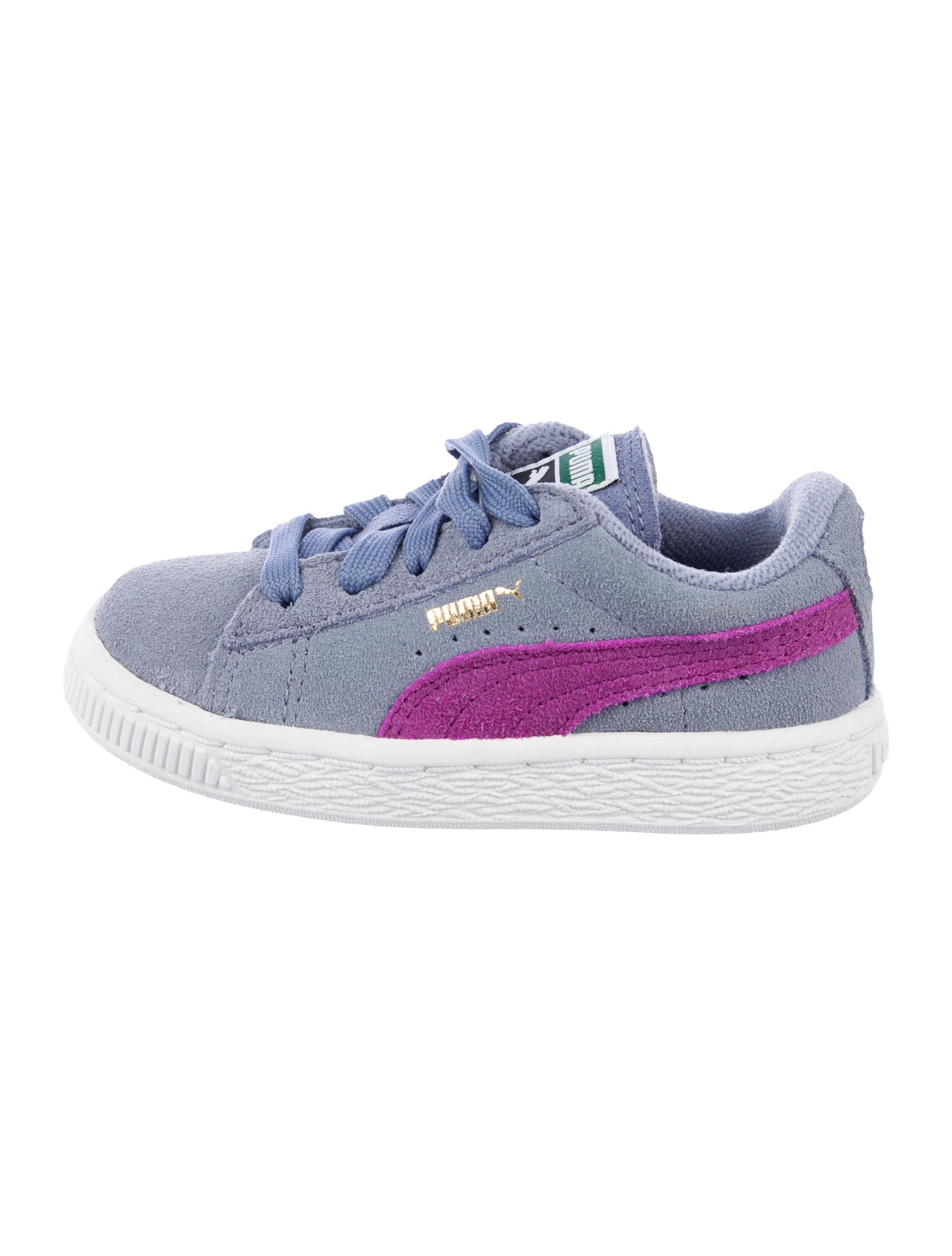 Puma Girls' Suede Sneakers w/ Tags - Blue Sizes 7-16, Girls ...