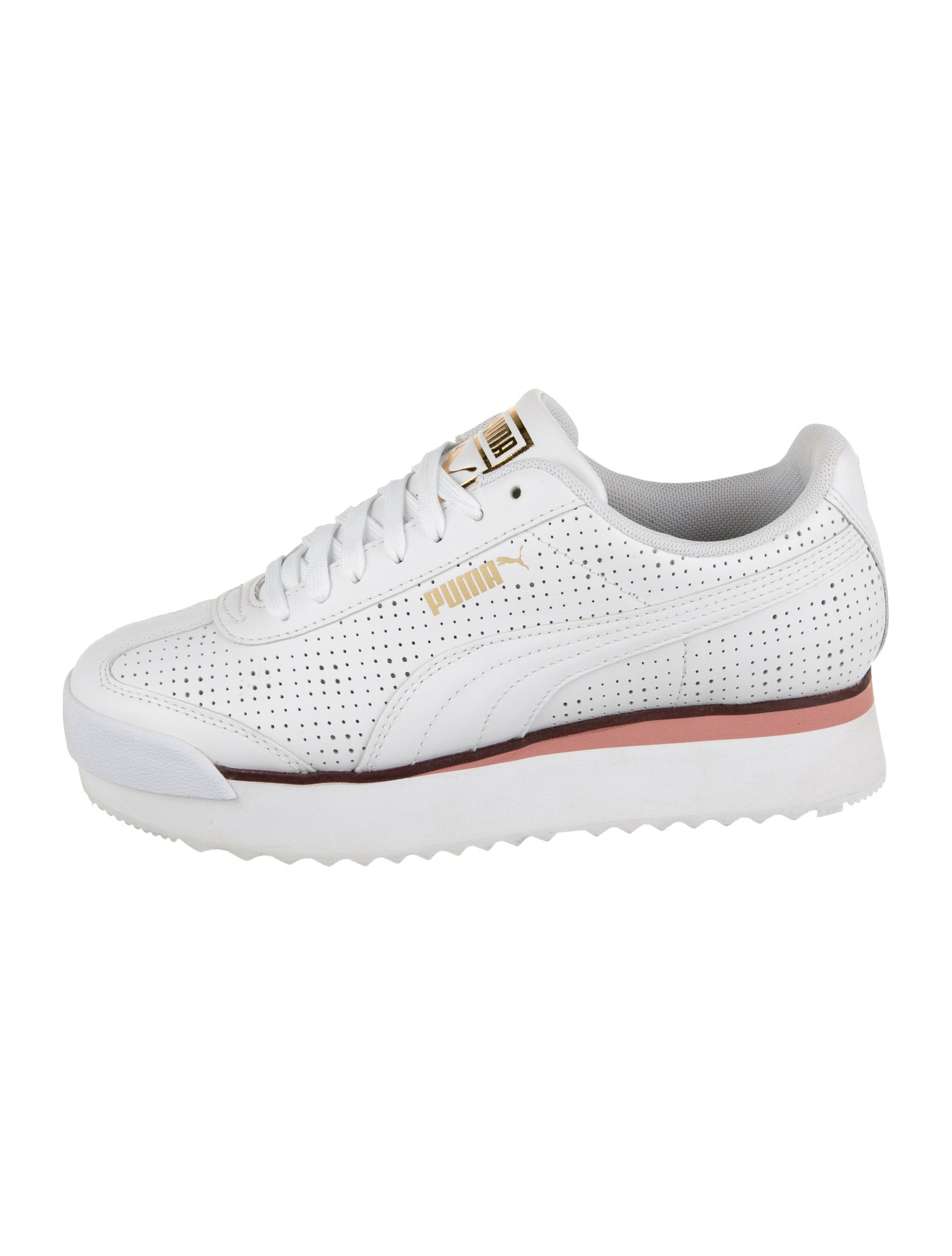 Puma Leather Sneakers - White Sneakers, Shoes - WPUMA23132 | The RealReal