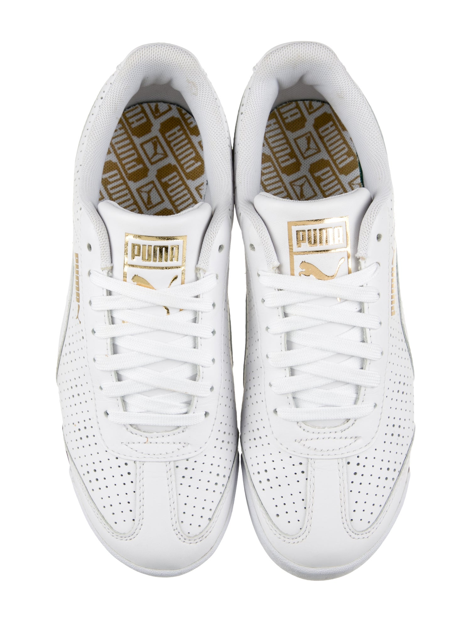 Puma Leather Sneakers - White Sneakers, Shoes - WPUMA23132 | The RealReal
