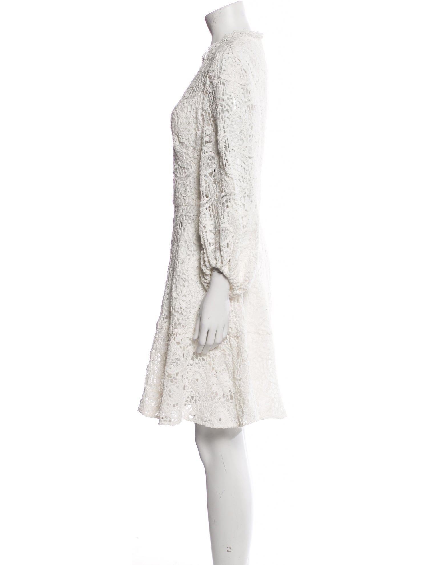 Pearl by Lela Rose Lace Pattern Mini Dress - White Dresses, Clothing ...