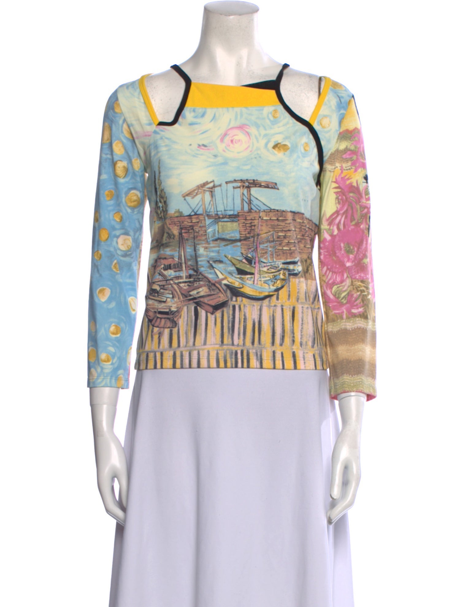 Save The Queen Vintage Printed Top - Tops, Clothing - WQUEE20323 | The ...