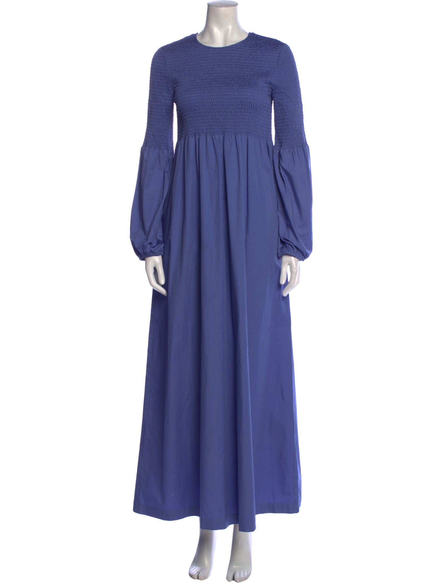 Rodebjer Crew Neck Long Dress - Blue Dresses, Clothing - WQZ23951 | The ...