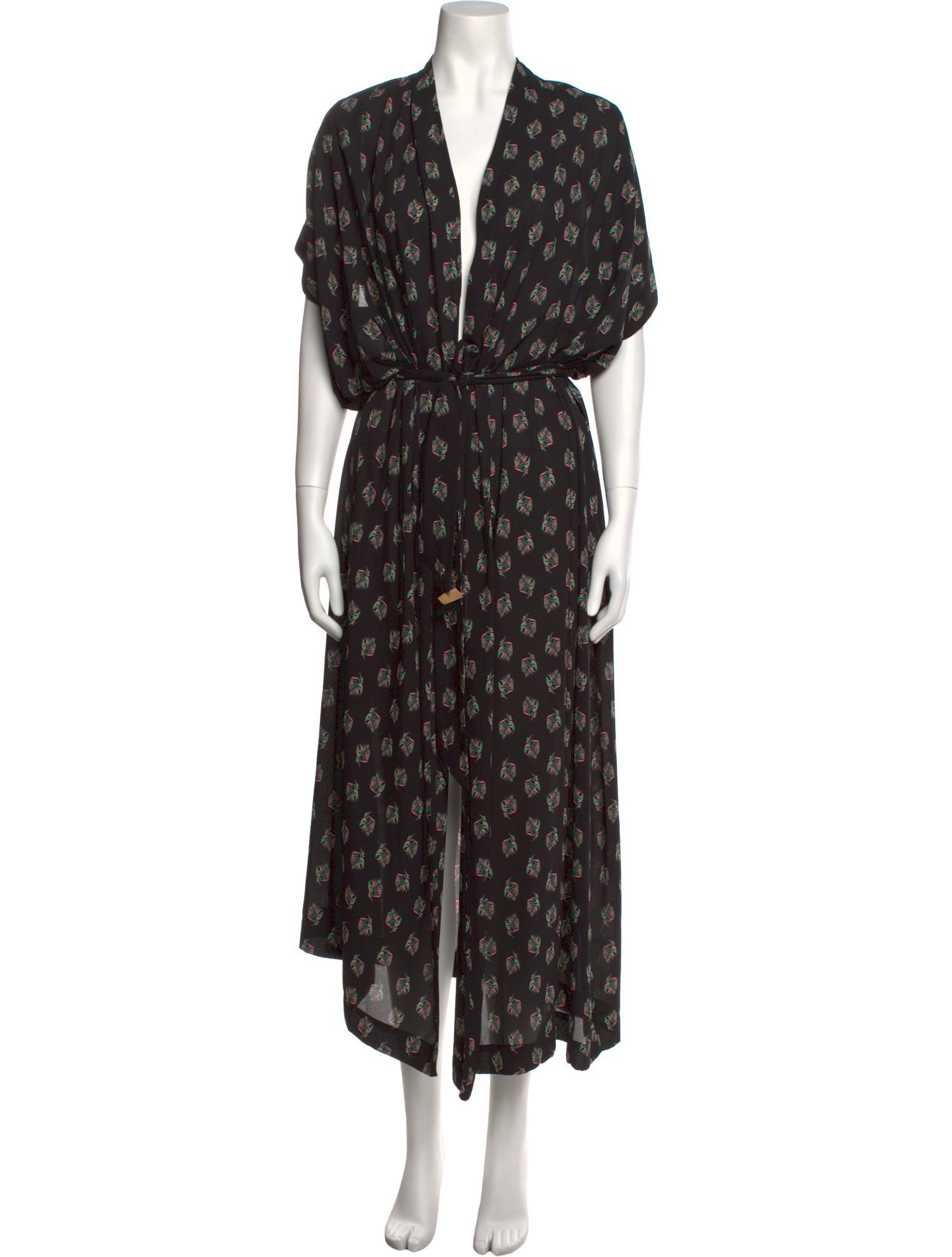 Rodebjer Floral Print Long Dress - Blue Dresses, Clothing - WQZ24551 ...