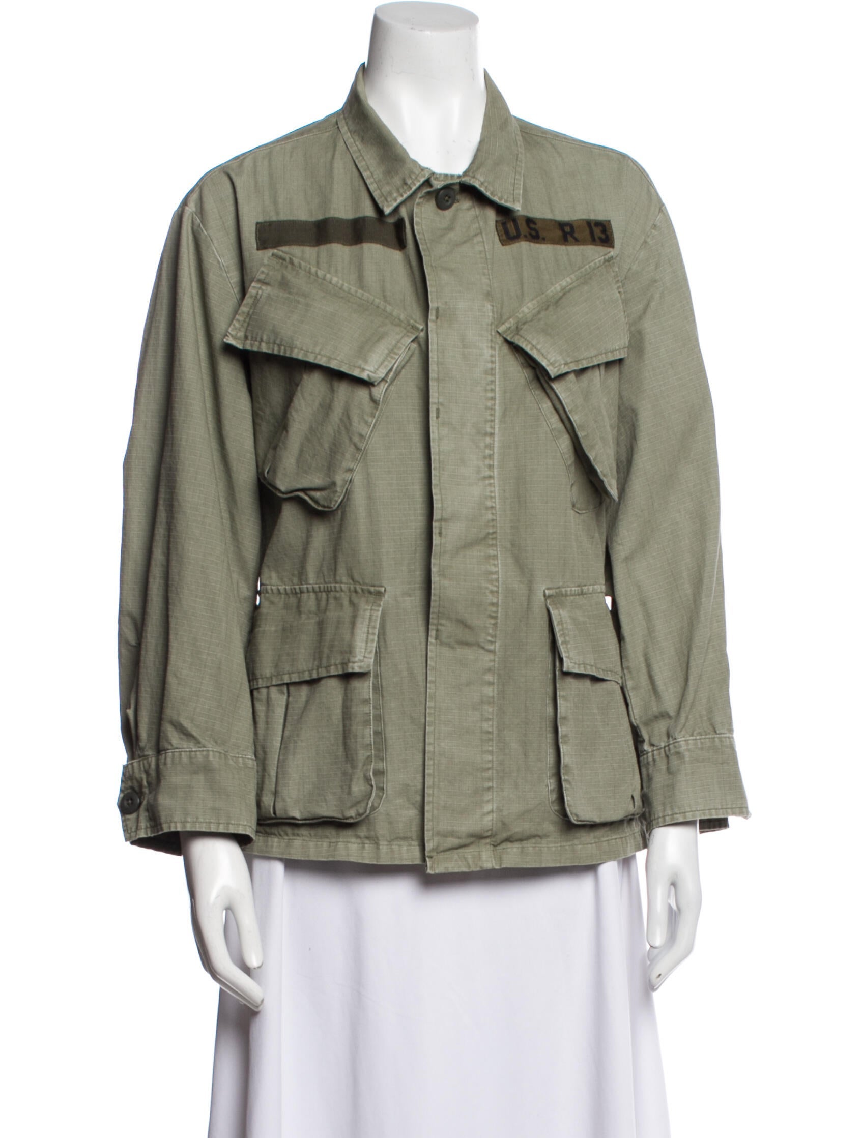 R13 2021 Utility Jacket w/ Tags - Green Jackets, Clothing - WRA62327 ...