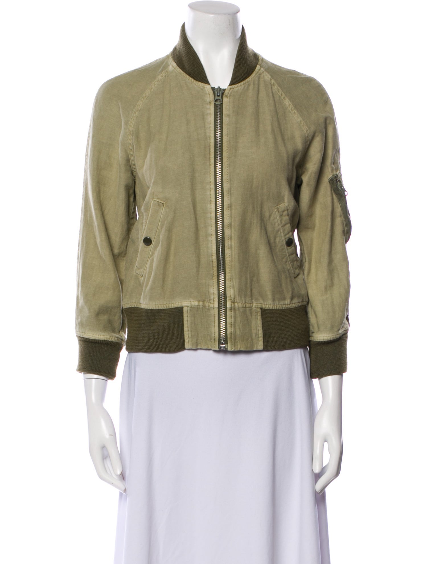 R13 Bomber Jacket - Green Jackets, Clothing - WRA62852 | The RealReal