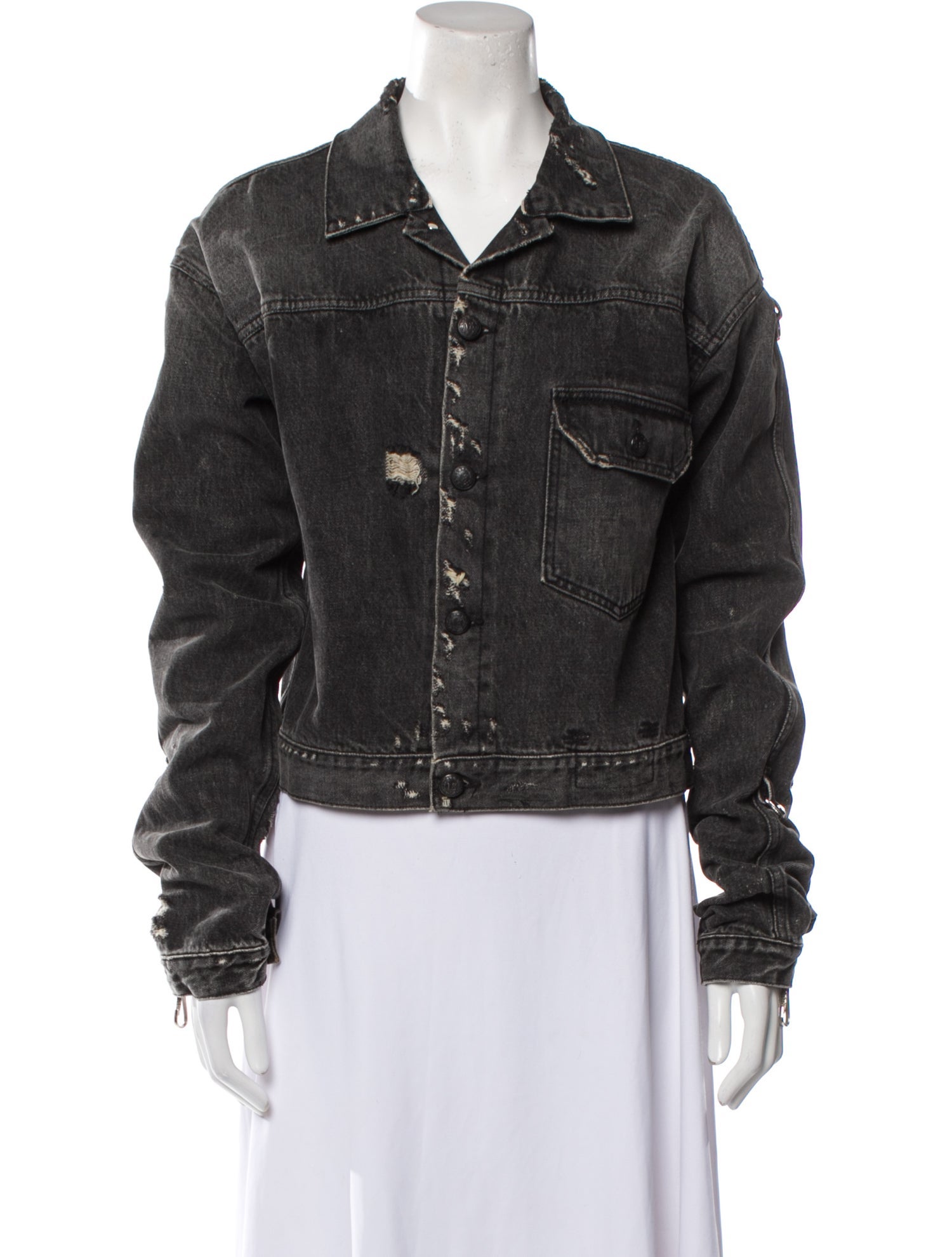 R13 Denim Jacket - Black Jackets, Clothing - WRA63172 | The RealReal