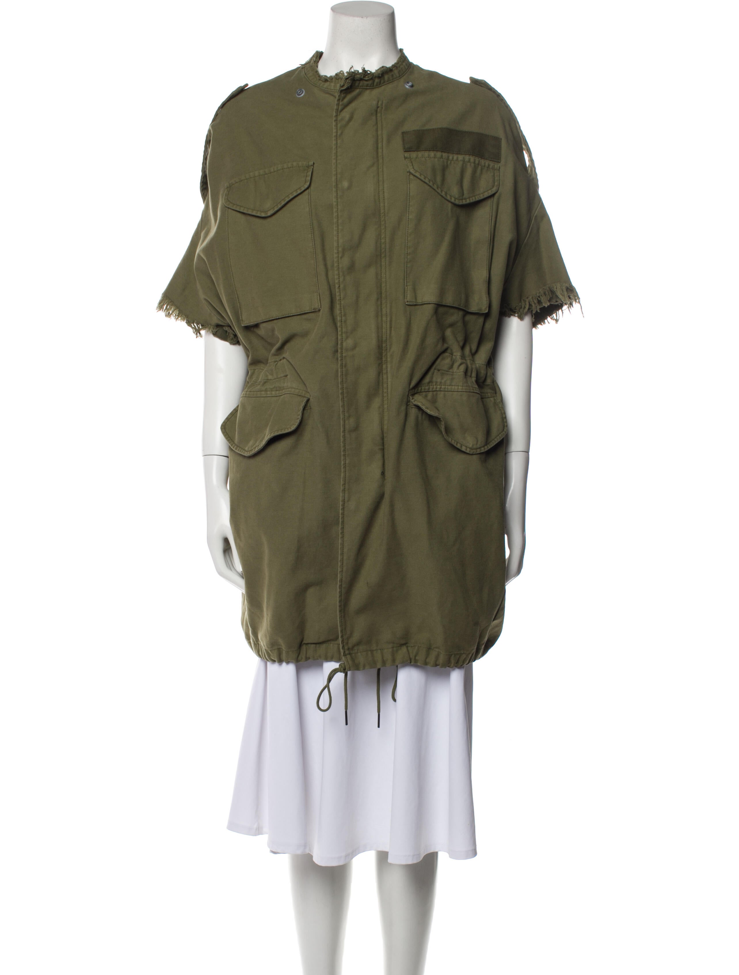 R13 Utility Jacket - Grey Jackets, Clothing - WRA68073 | The RealReal