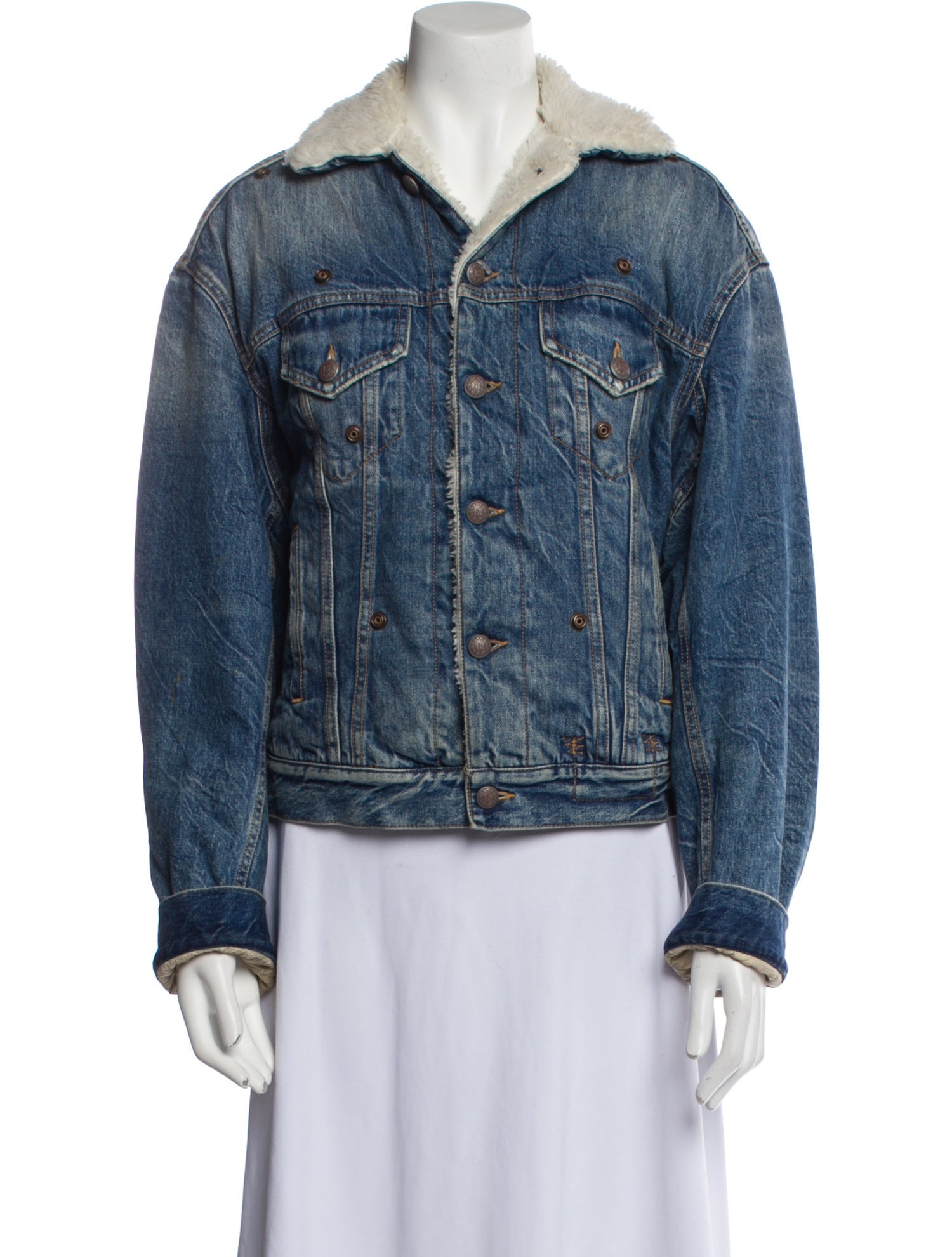 R13 Denim Jacket - Blue Jackets, Clothing - WRA76845 | The RealReal