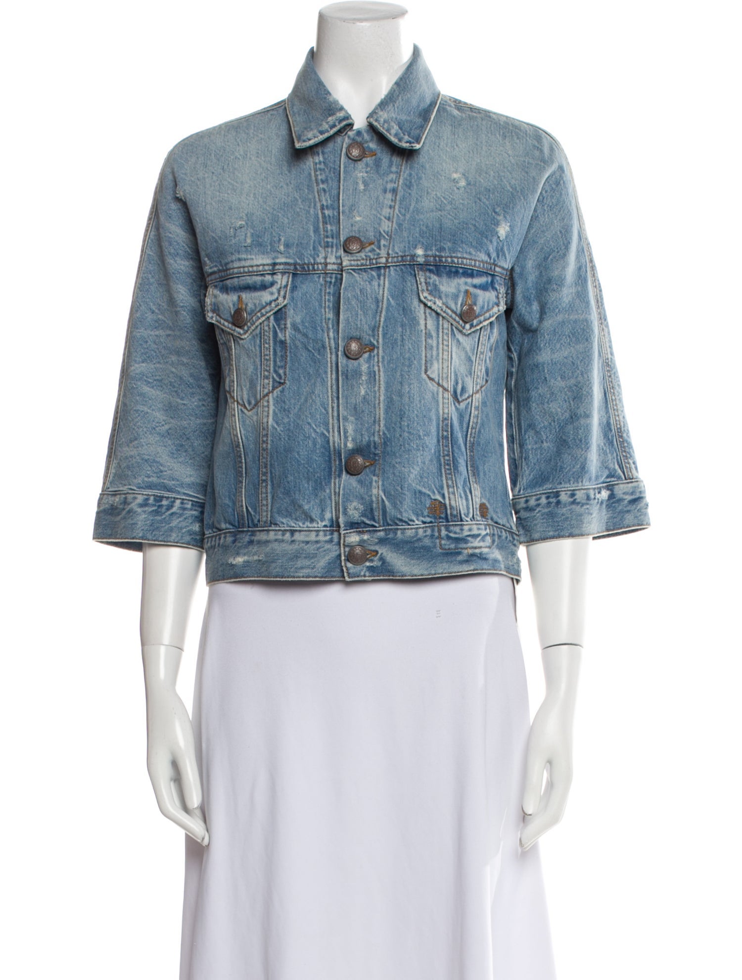 R13 Denim Jacket w/ Tags - Blue Jackets, Clothing - WRA78736 | The RealReal