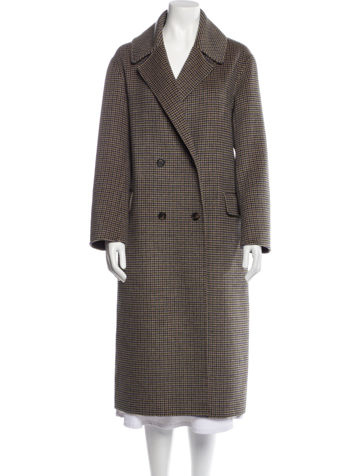 Rachel Comey Wool Plaid Print Coat - Brown Coats, Clothing - WRACY81180 ...