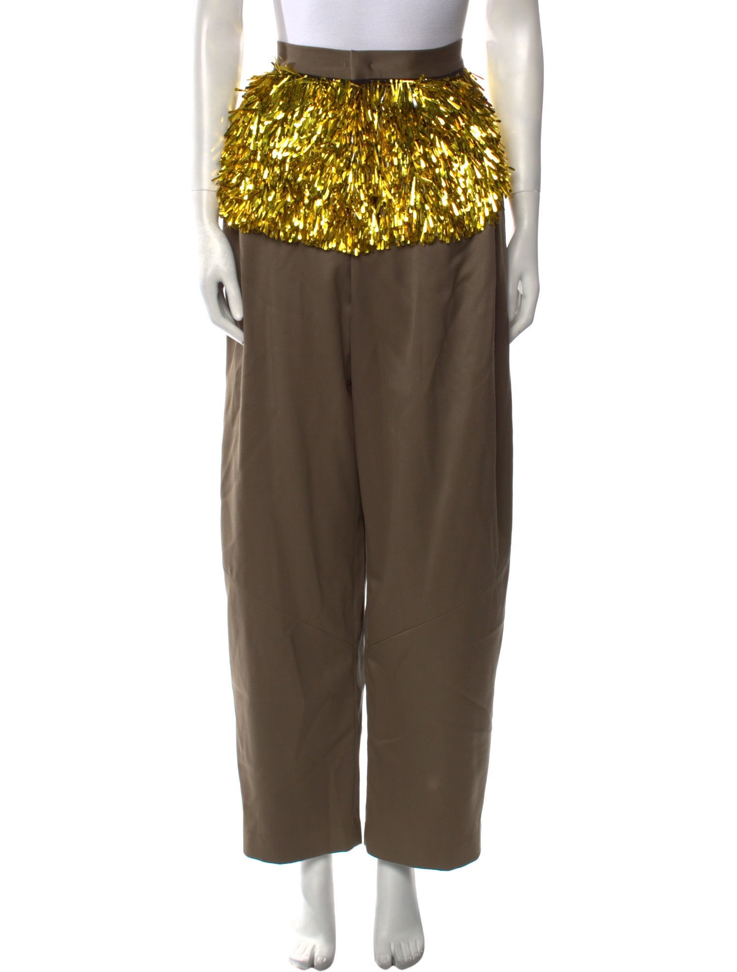 Rachel Comey Wool Wide Leg Pants - Neutrals, 15" Rise Pants, Clothing ...