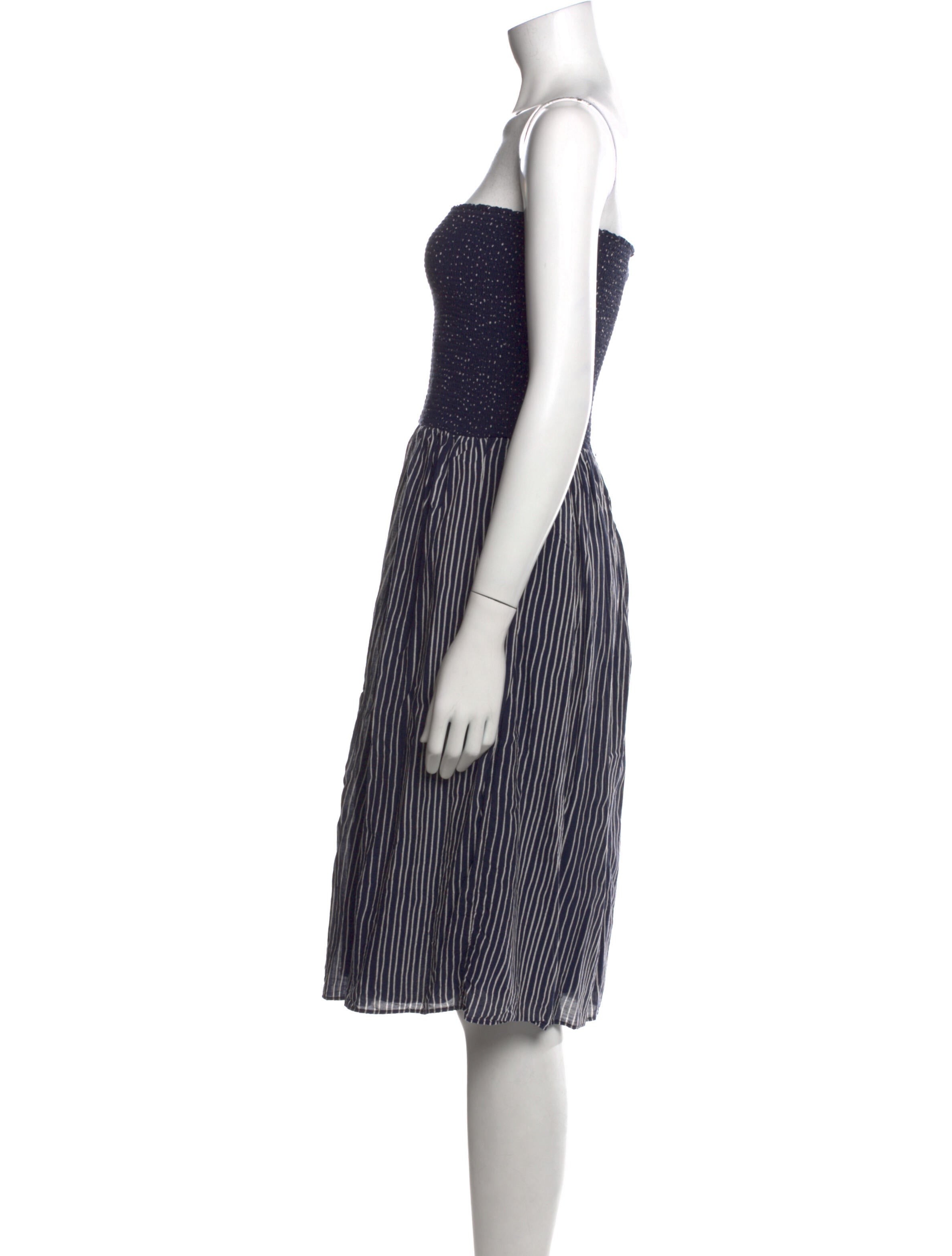Rag & Bone Striped Sleeveless Dress - Blue Dresses, Clothing ...